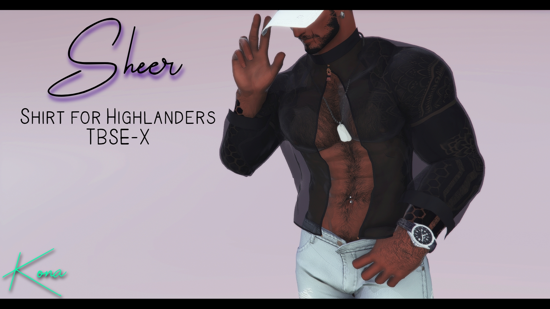 Sheer Shirt for Highlanders | XIV Mod Archive