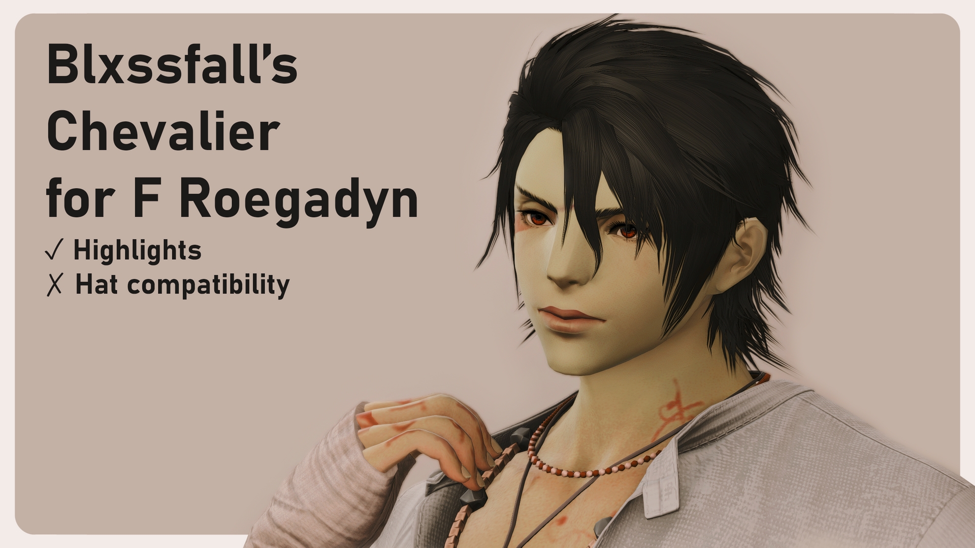 Blxssfall's Chevalier for F Roegadyn | XIV Mod Archive