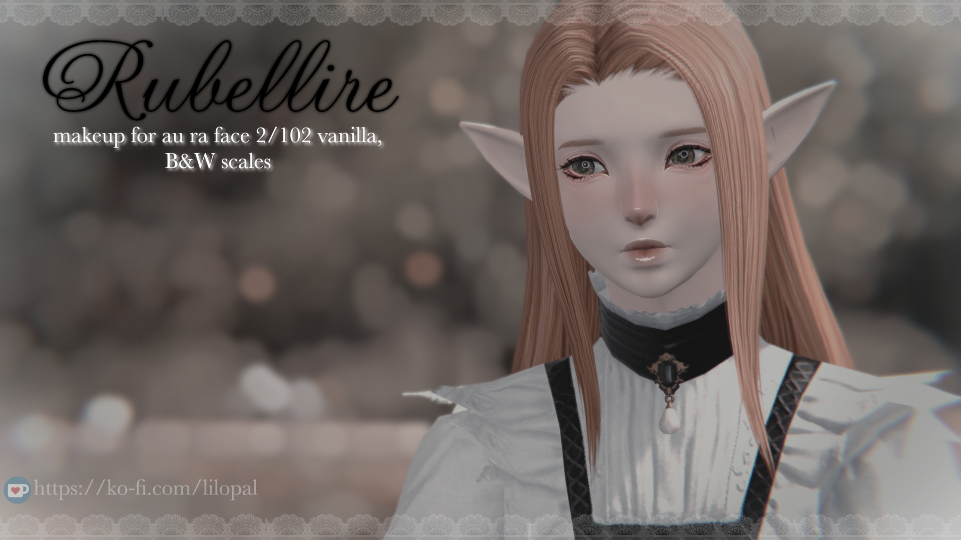 [Rubellire] makeup for au ra 2/102 | XIV Mod Archive