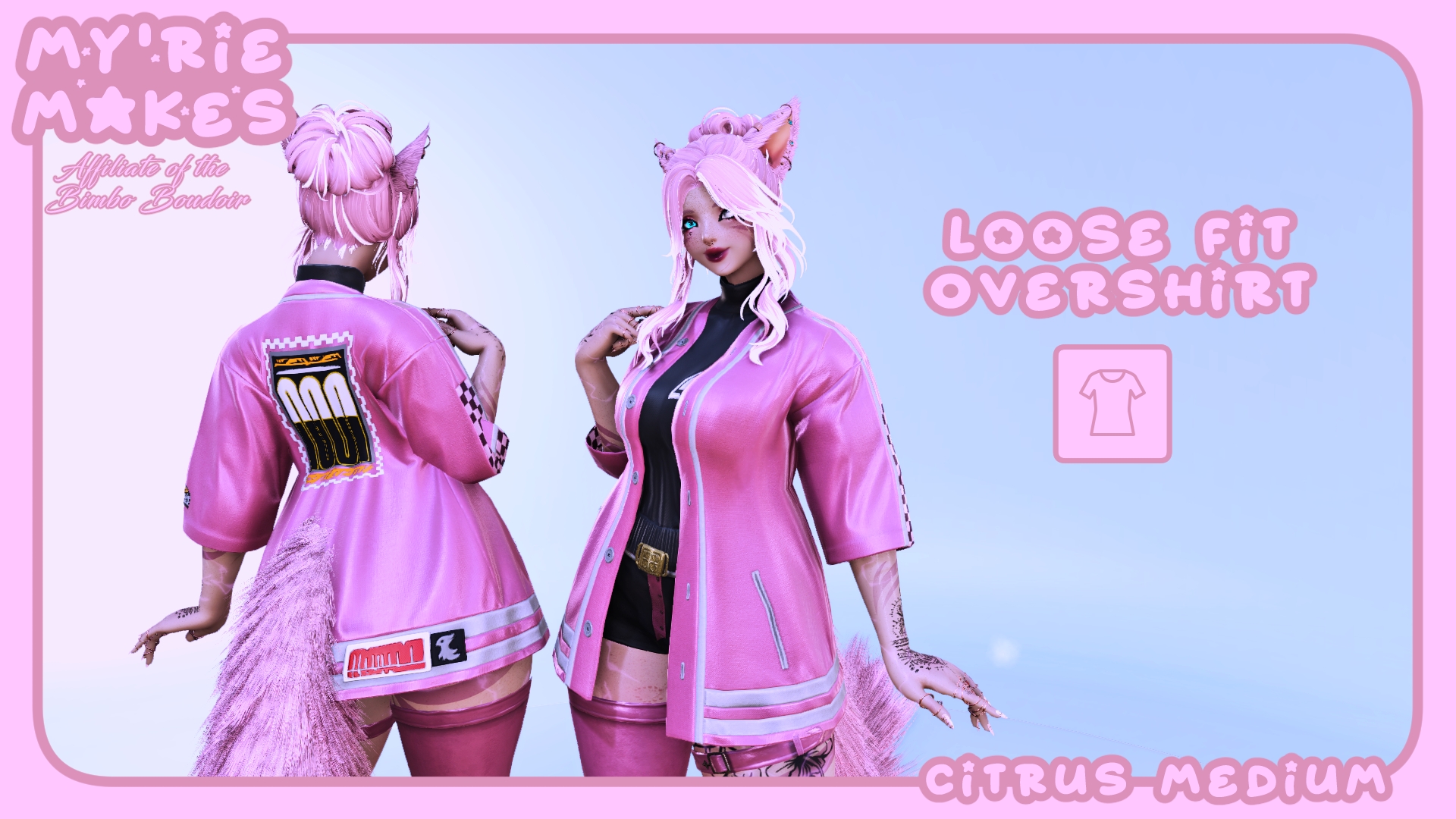 Loose Fit Overshirt - Citrus Medium | XIV Mod Archive