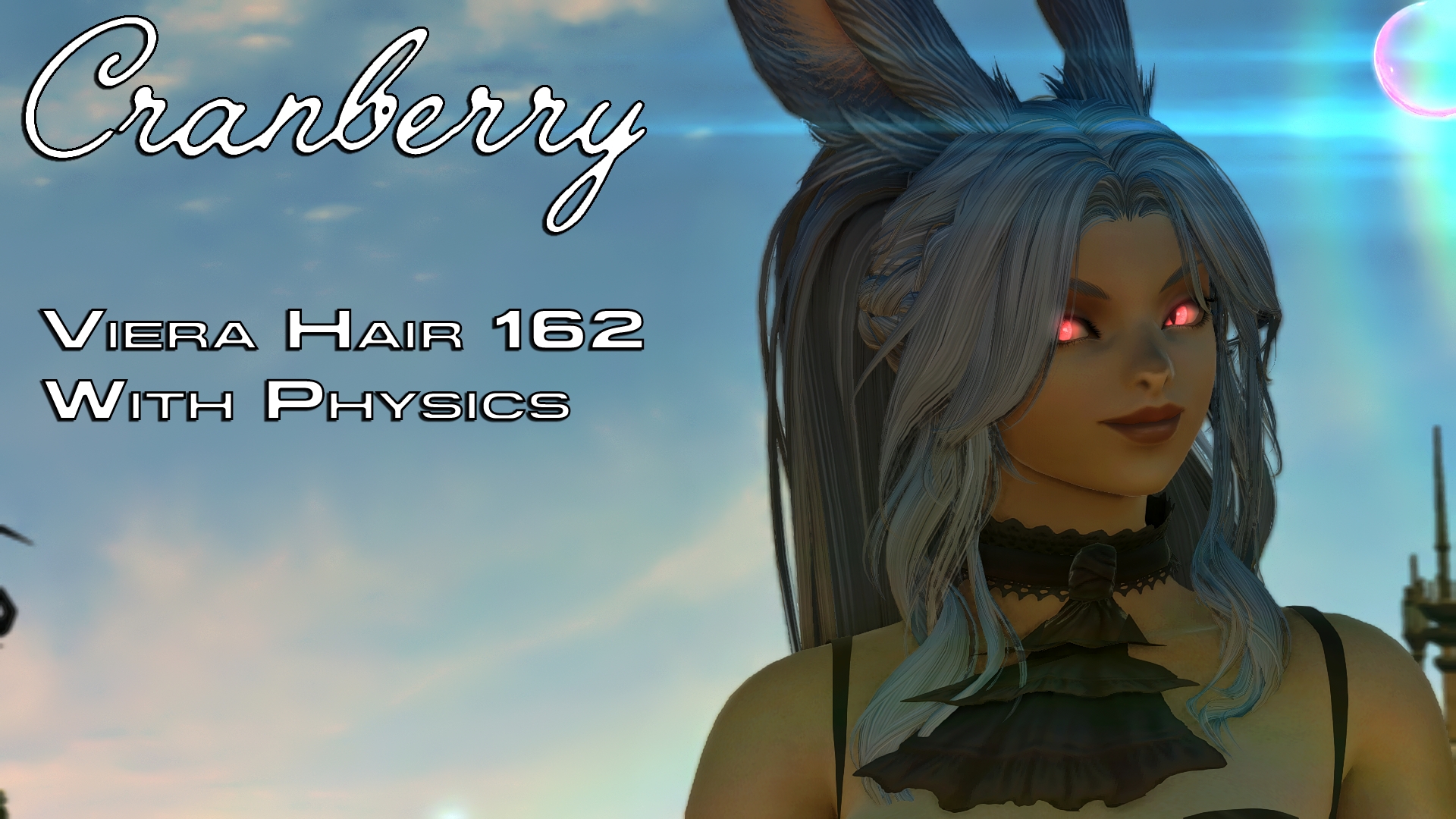 Cranberry Hair for Viera - Now with Ponytail Action | XIV Mod Archive