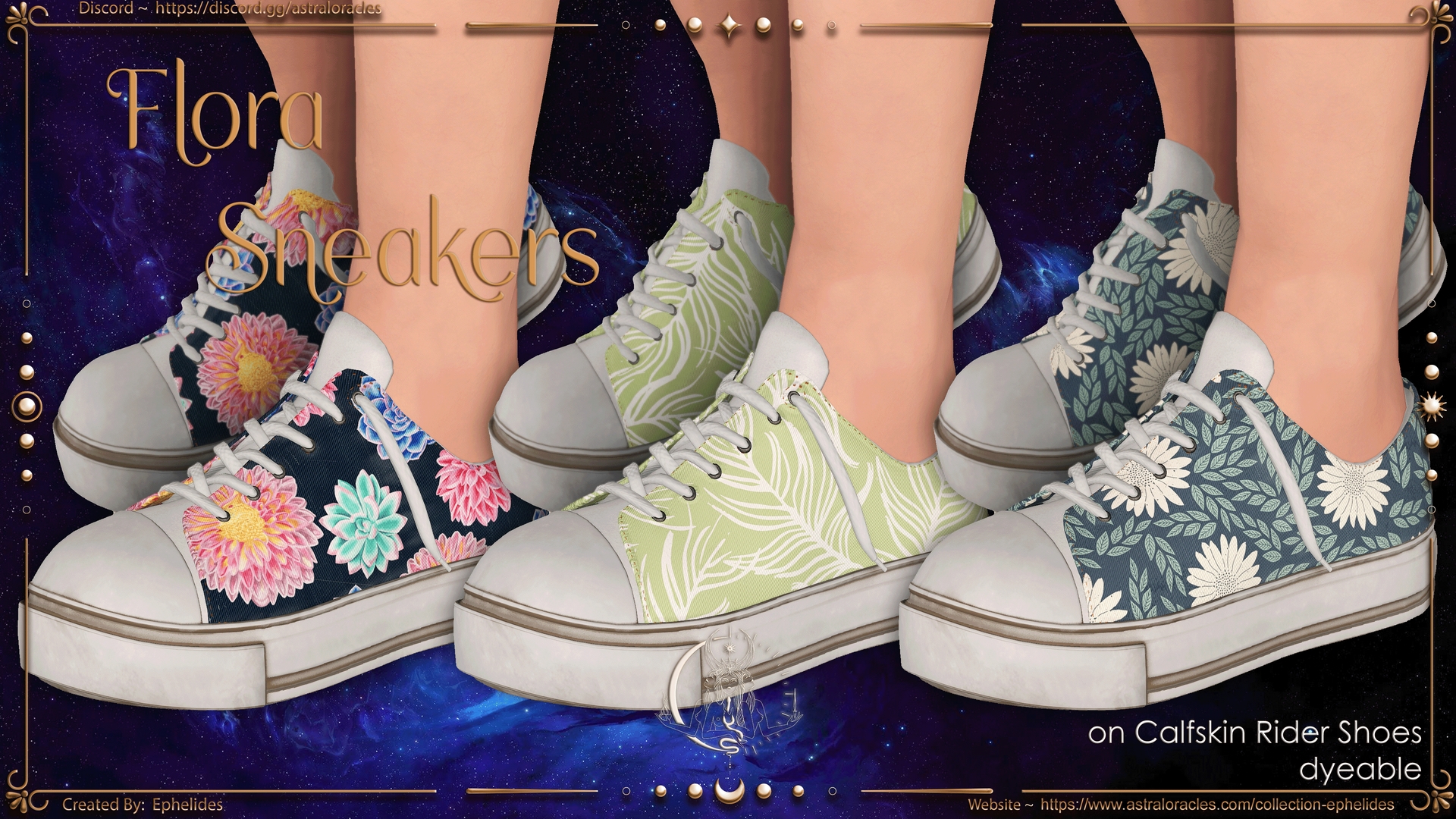 [F0X] Flora Sneakers (Gen3) | XIV Mod Archive