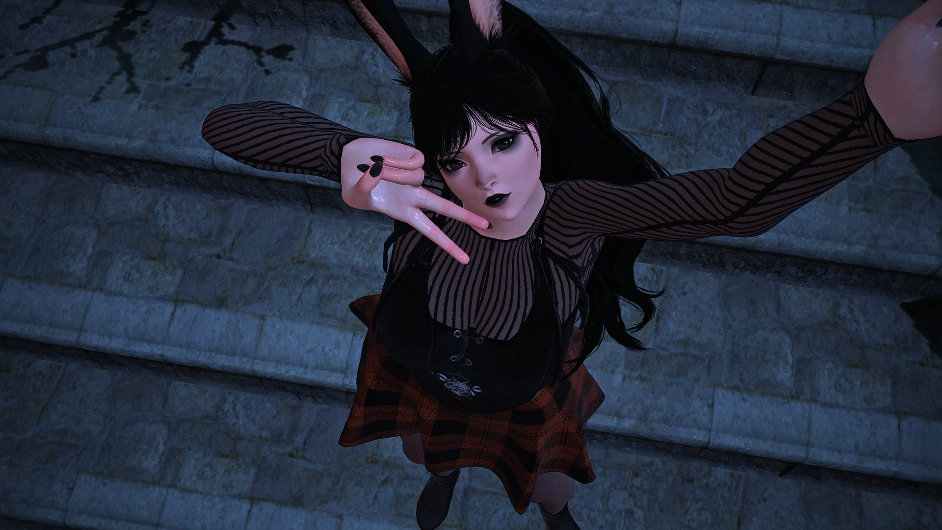 Goth Cutie | XIV Mod Archive