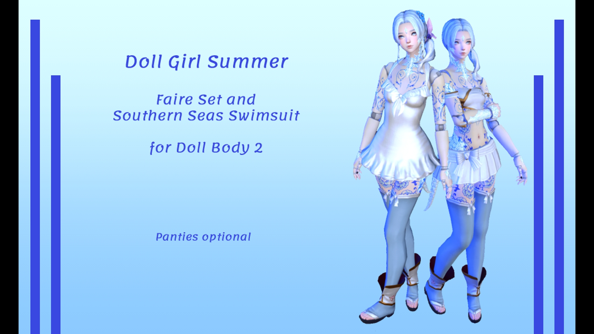 Doll Girl Summer | XIV Mod Archive