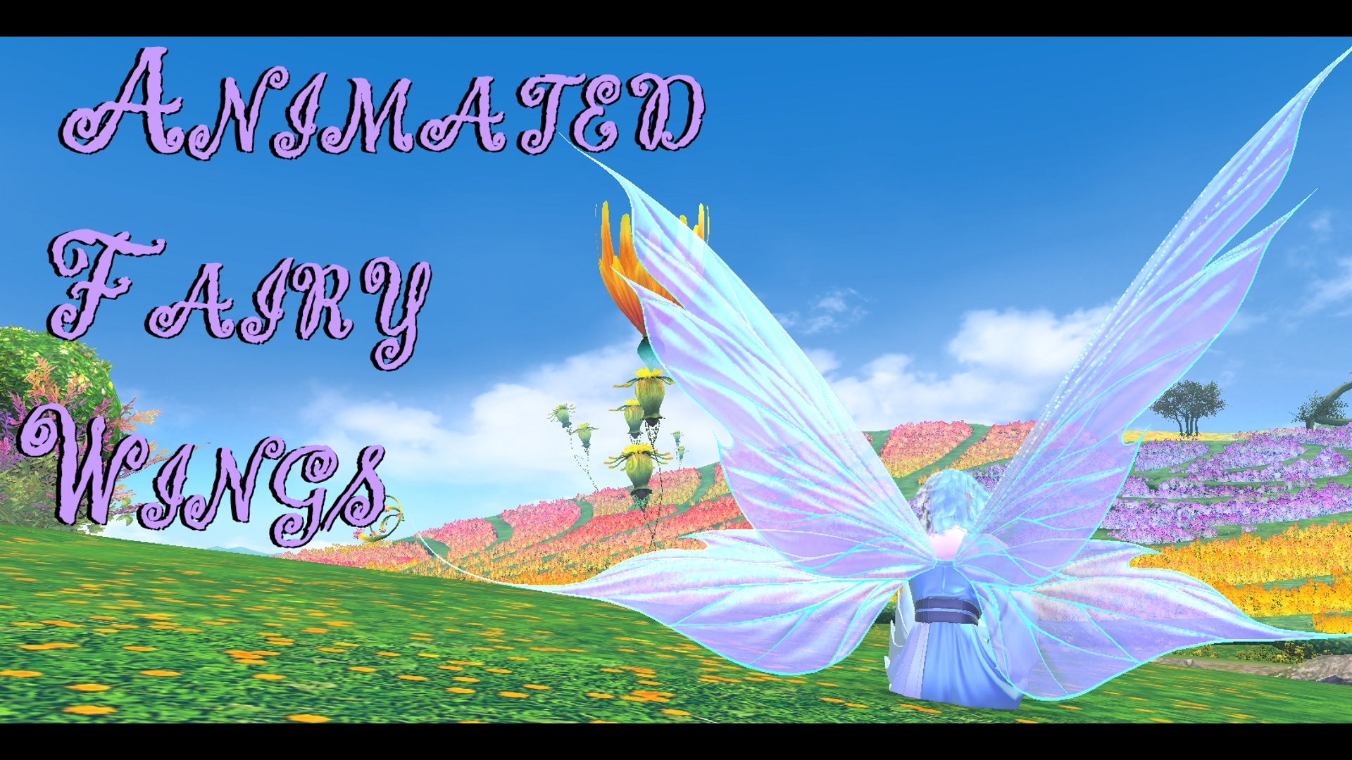 [MKL] Roseberry's Fairy Wings Animated [Skelomae] | XIV Mod Archive