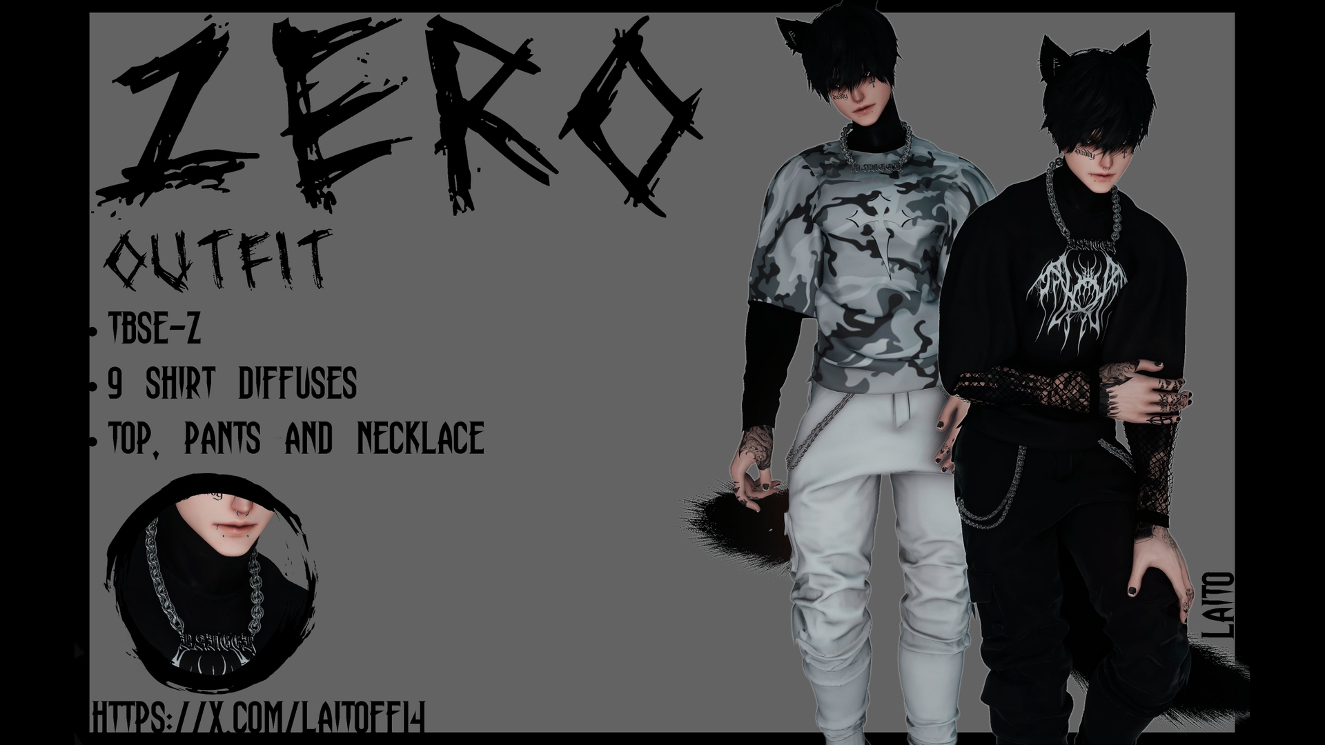 Zero Outfit | XIV Mod Archive