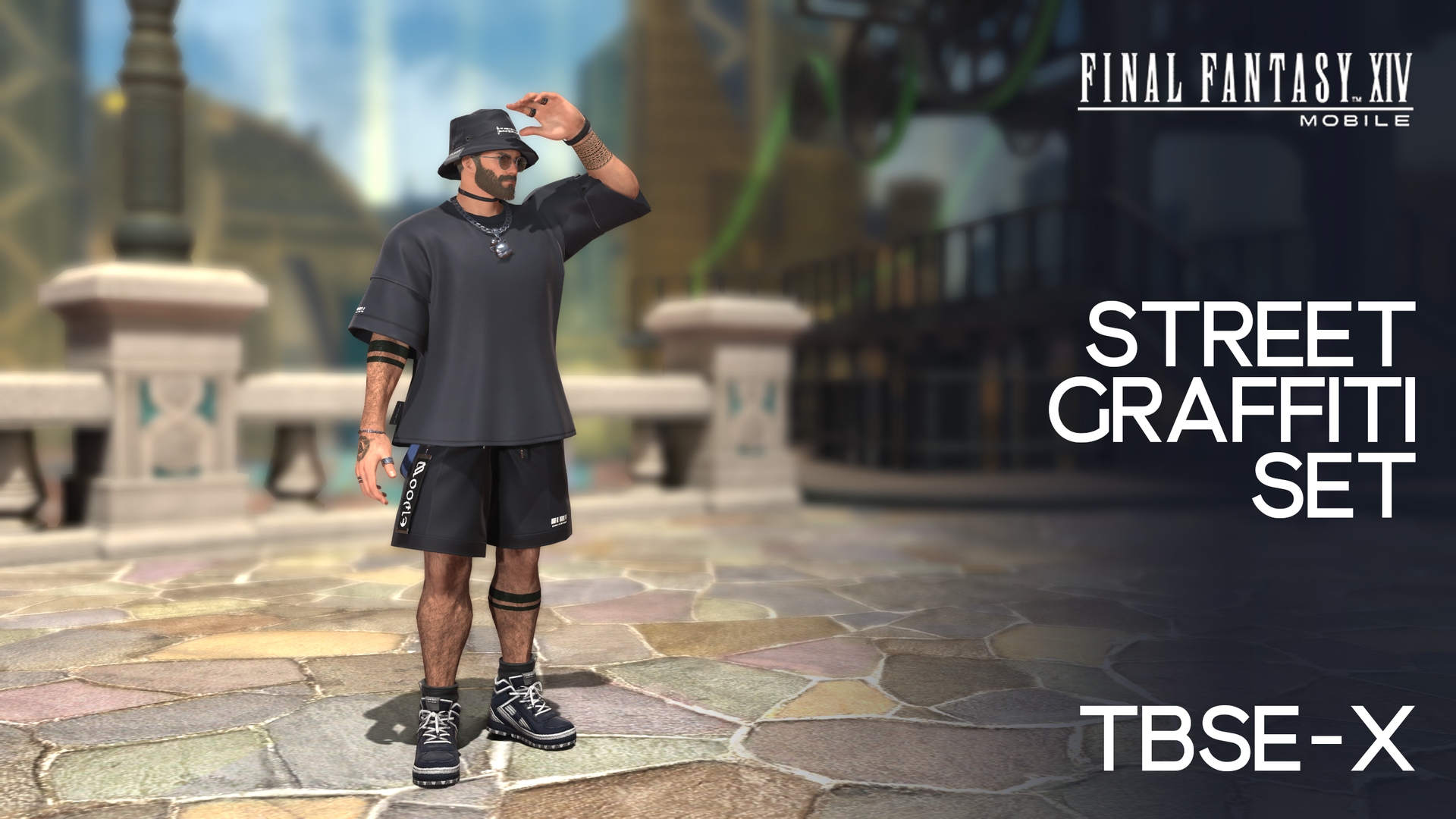 Street Graffiti Set from FFXIV Mobile for TBSE-X | XIV Mod Archive