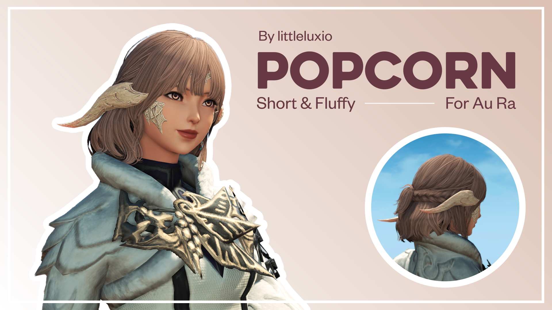 Popcorn for Au Ra [littleluxio port] | XIV Mod Archive