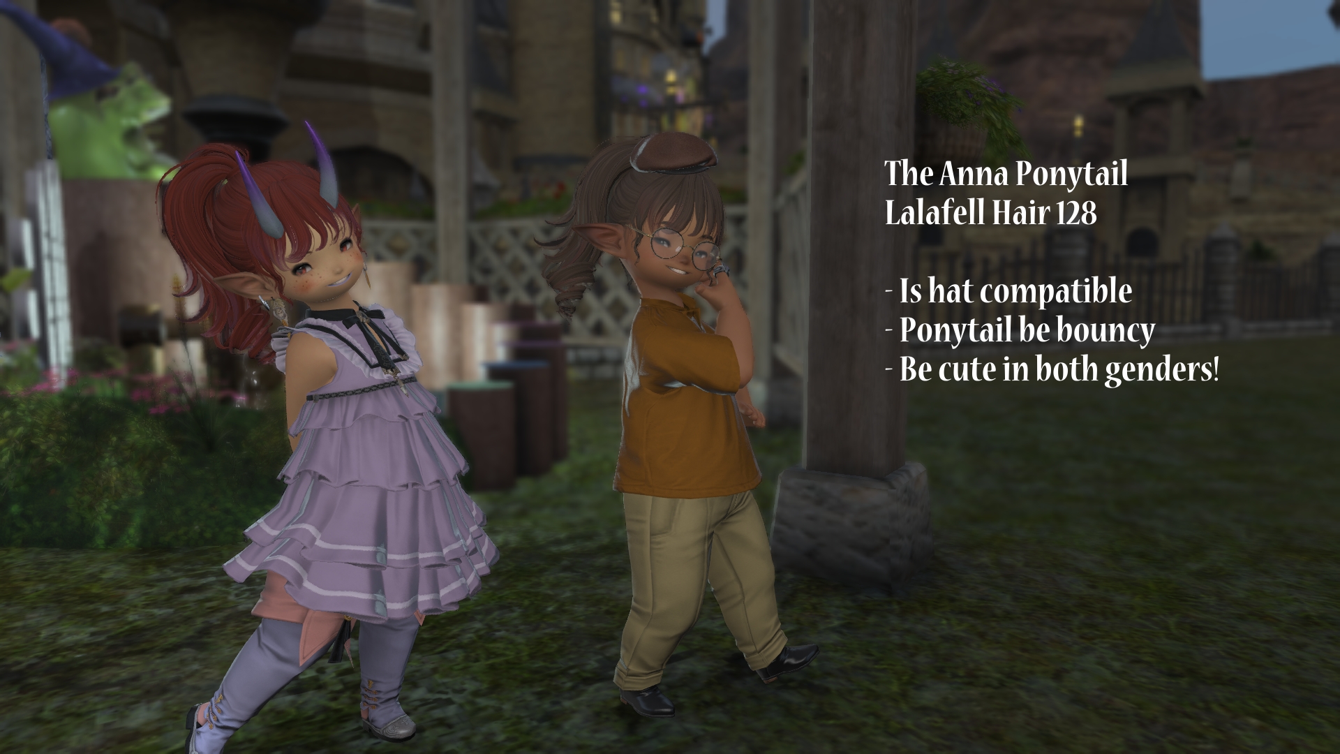 Anna - SN Ponytail for Lalas | XIV Mod Archive