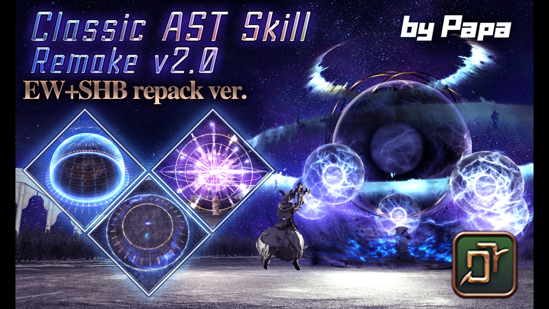 [DT edition]Classic Astrologian skill remake/占星经典职业包 V3.02 | XIV Mod ...