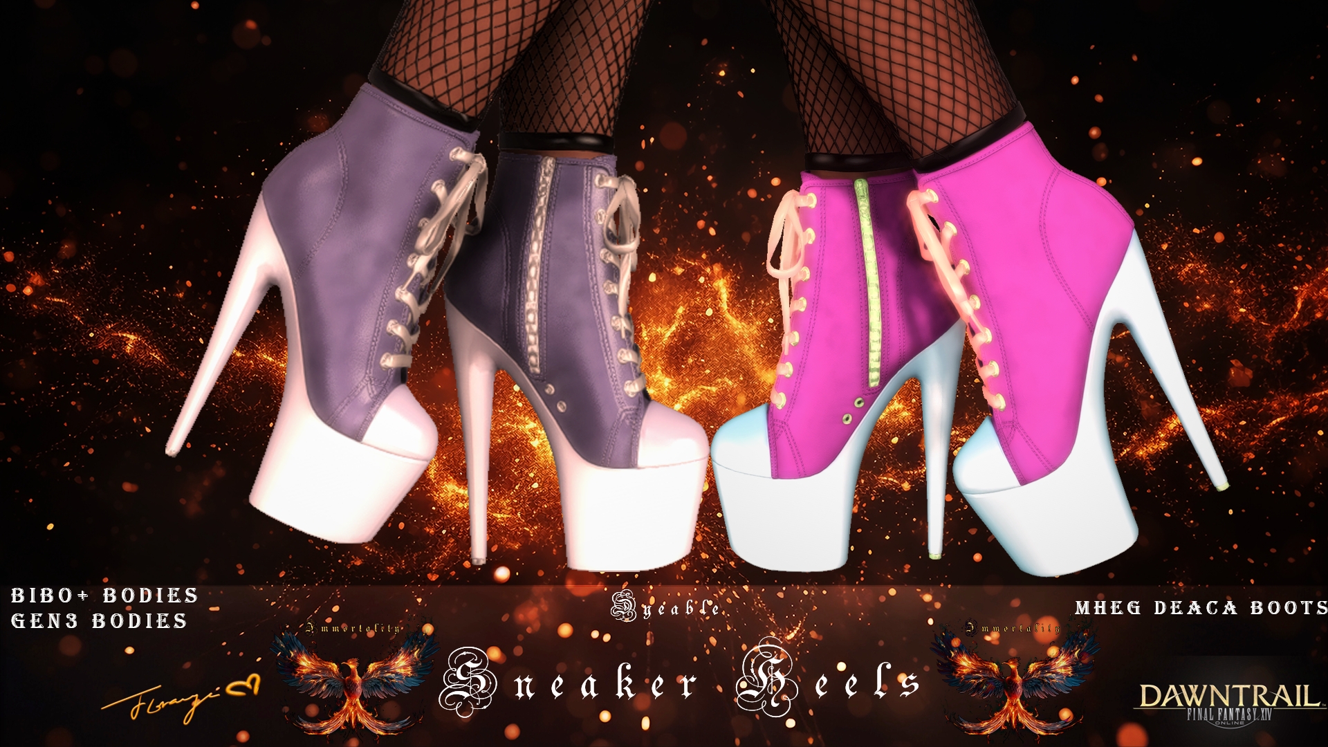 Sneaker Heels | XIV Mod Archive