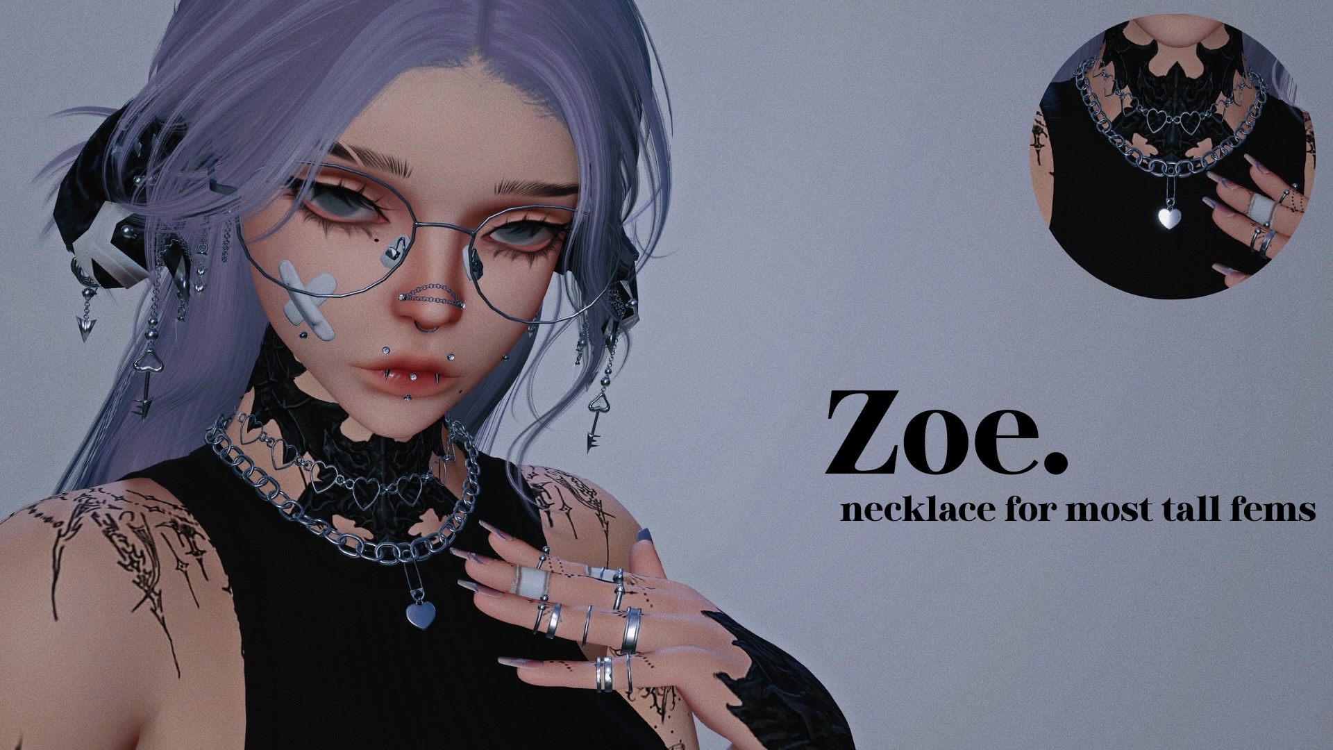 Zoe. - Necklace Port & Edit | XIV Mod Archive