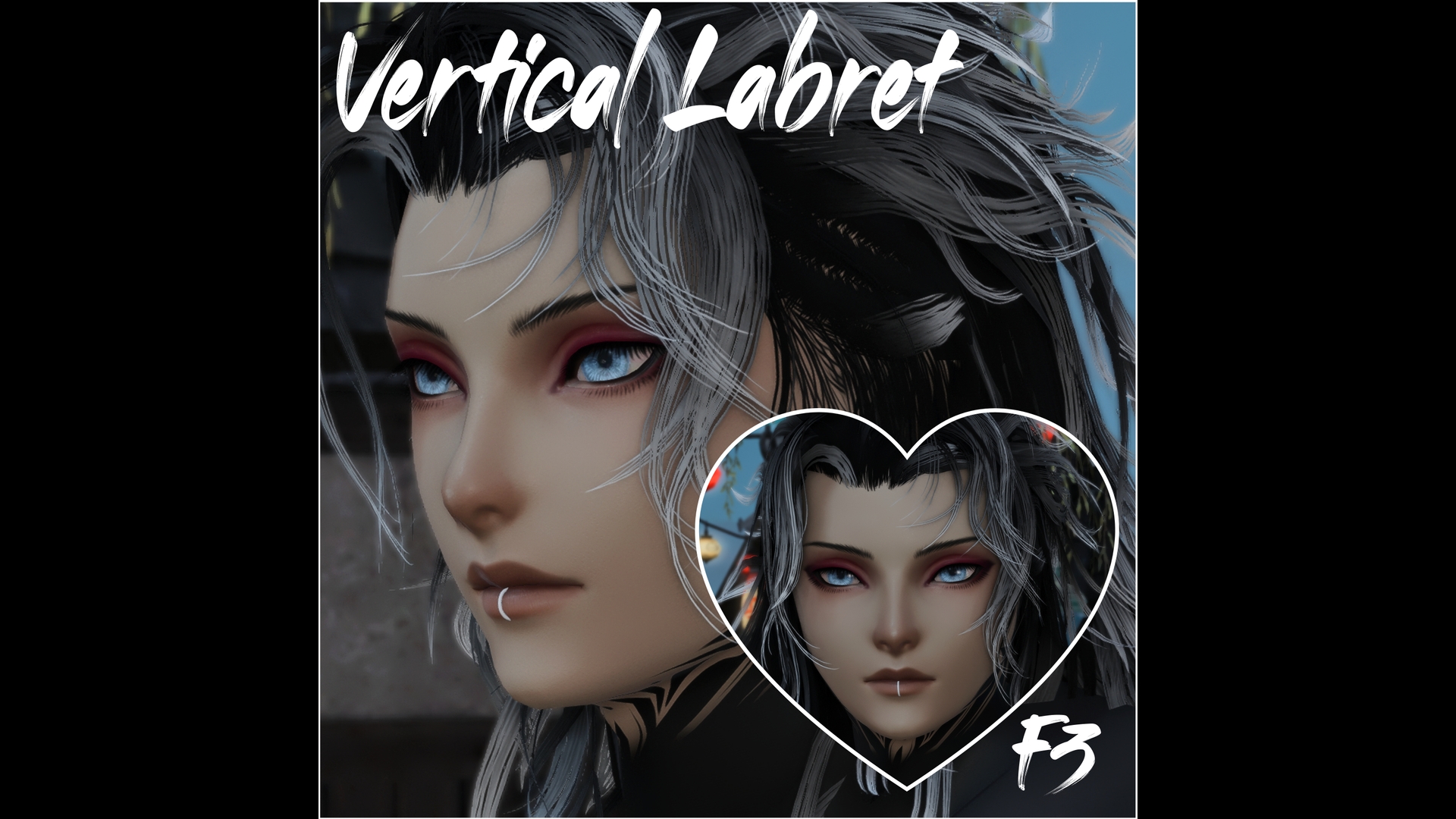 Vertical Labret for Male Viera F3 | XIV Mod Archive