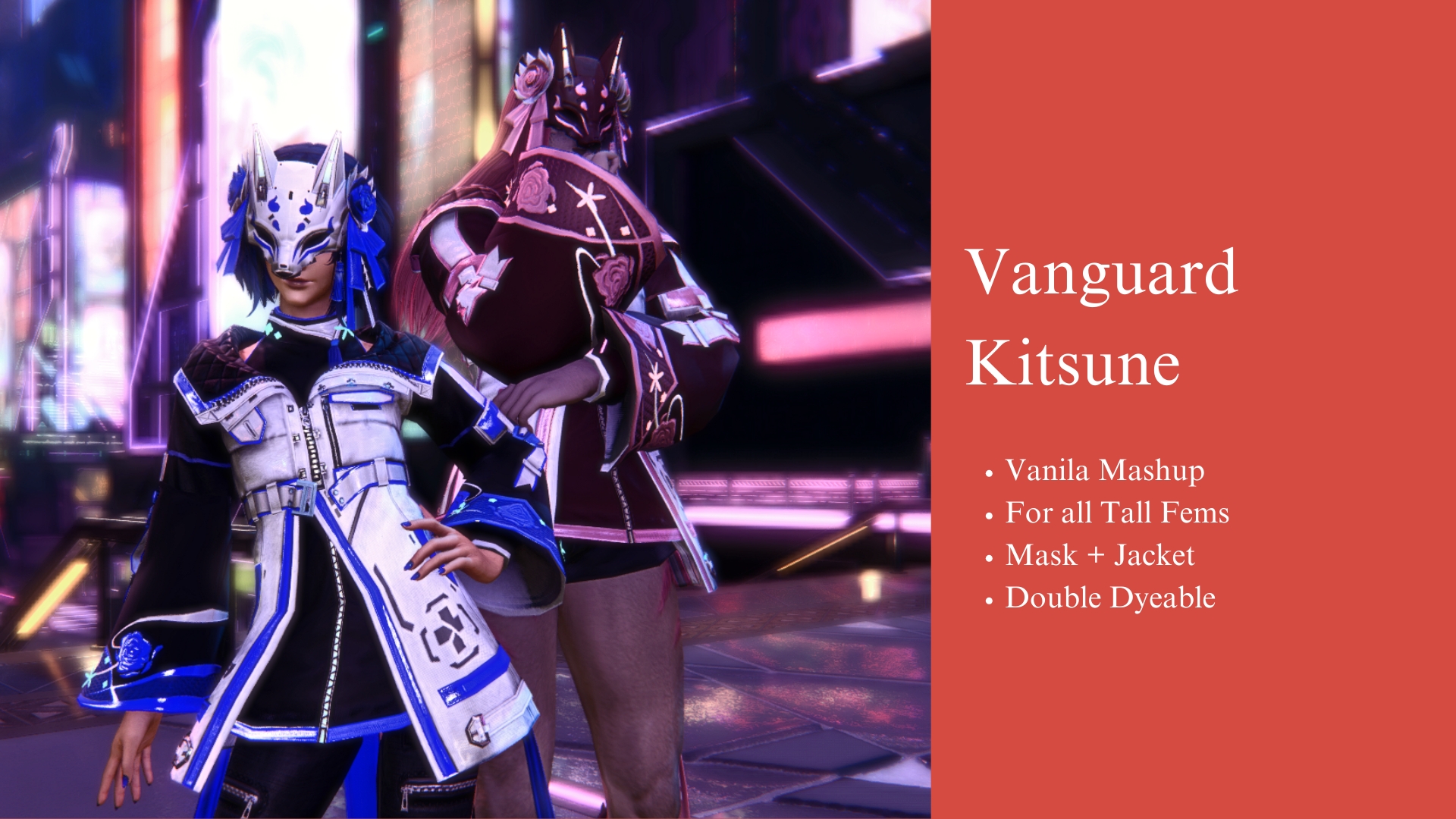 Vanguard Kitsune - Vanilla Mashup Set | XIV Mod Archive