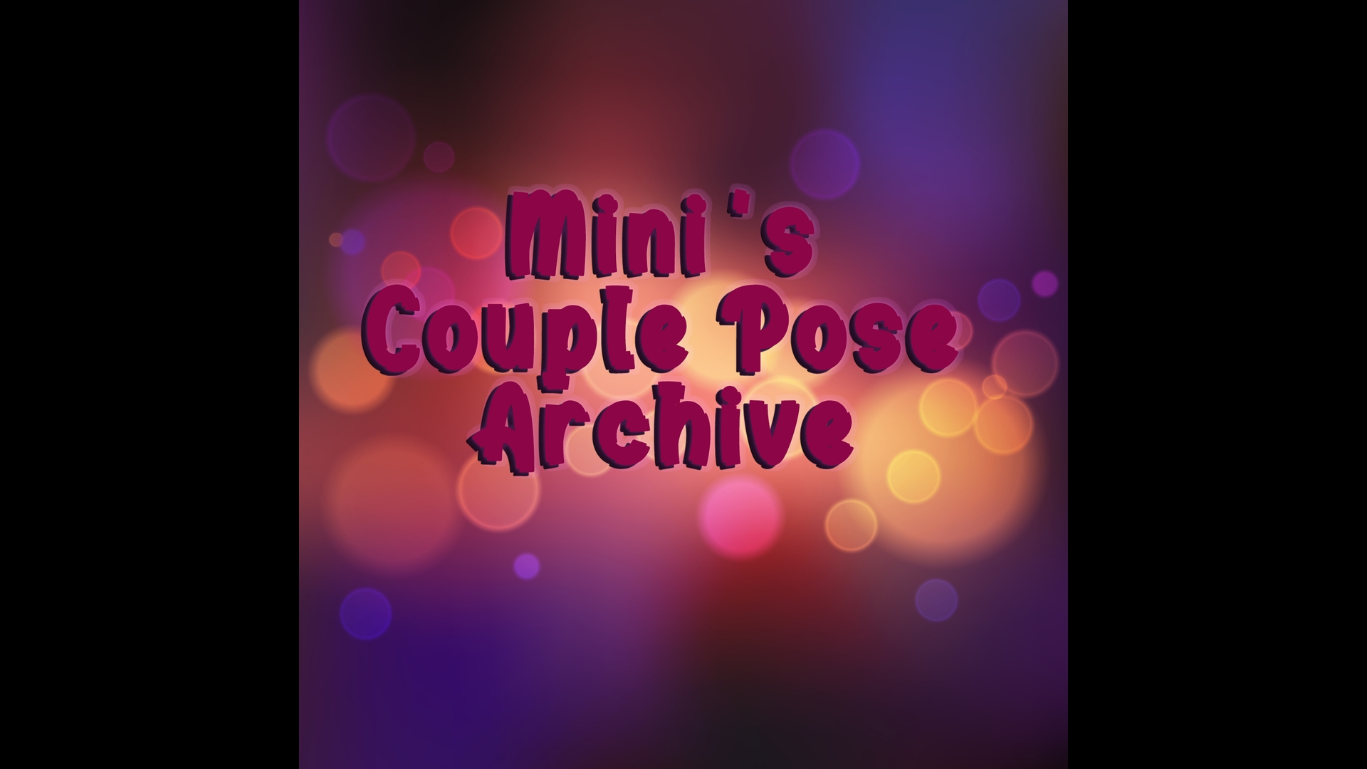 Minis Couple Pose Archive | XIV Mod Archive