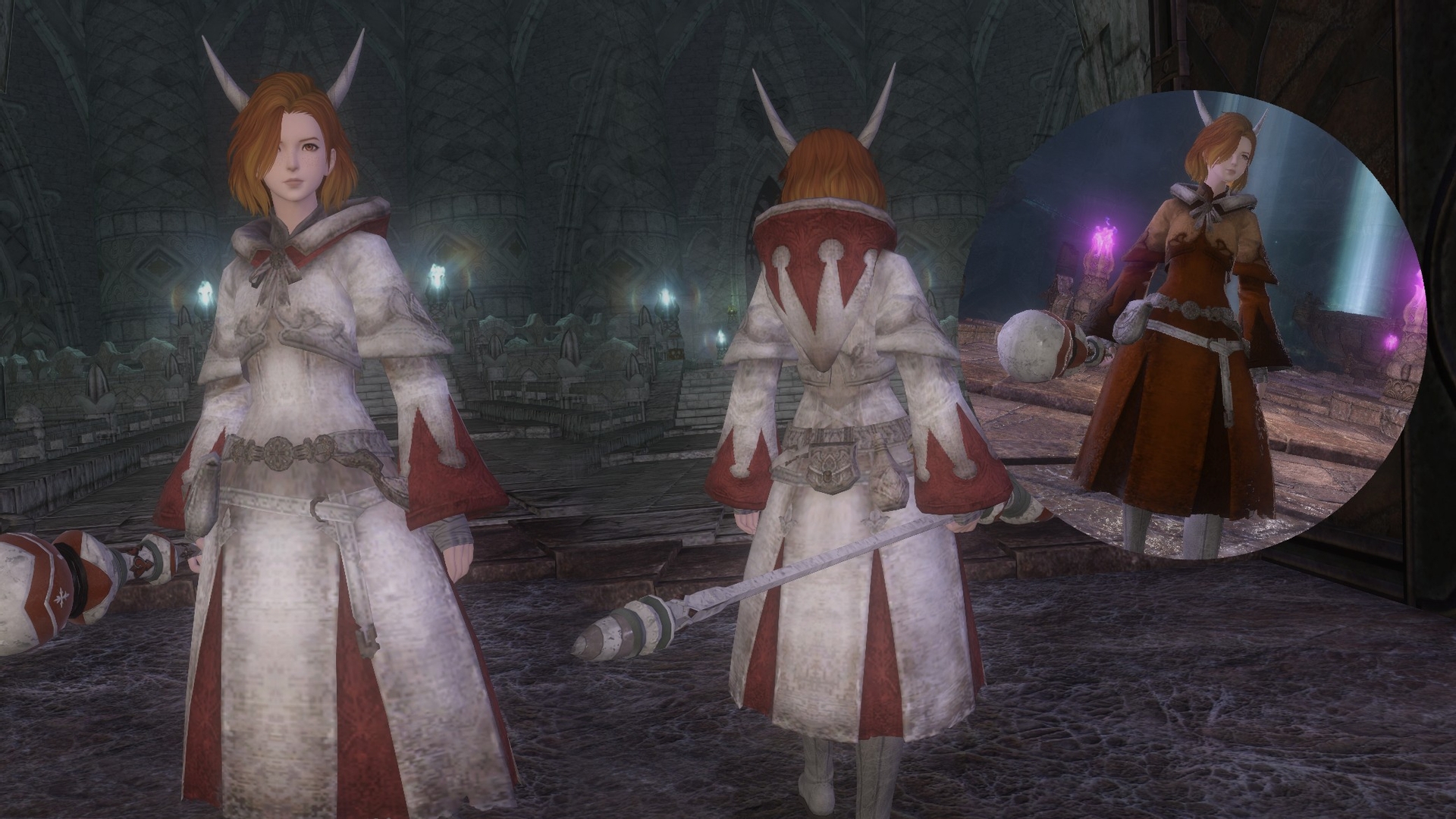 Amdapori Healer Robe for all | XIV Mod Archive