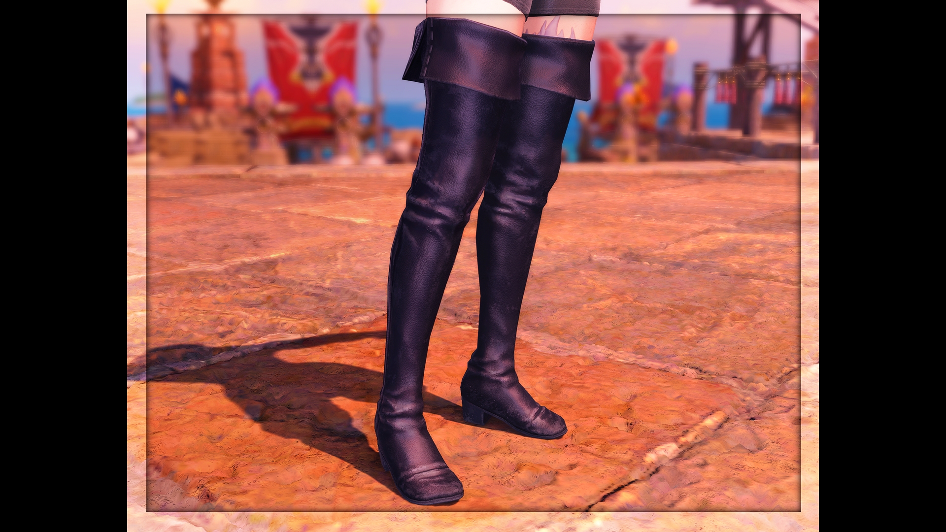 YoRHa Type-55 Thighboots FTM (SBTL) | XIV Mod Archive