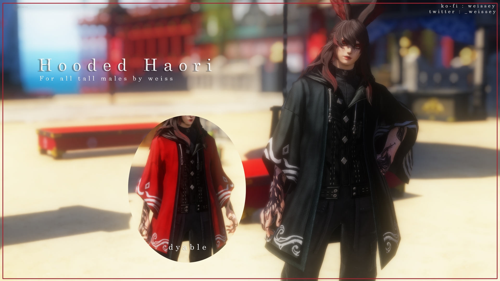 Hooded Haori | XIV Mod Archive