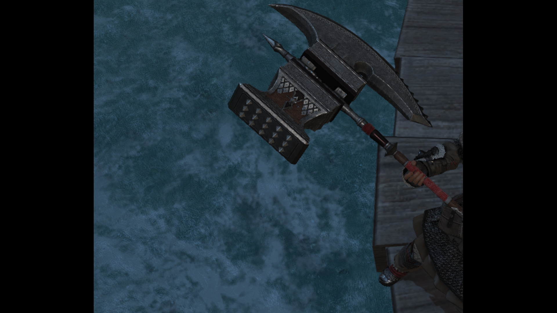 Neo Kingdom War Axe - Hammer end | XIV Mod Archive