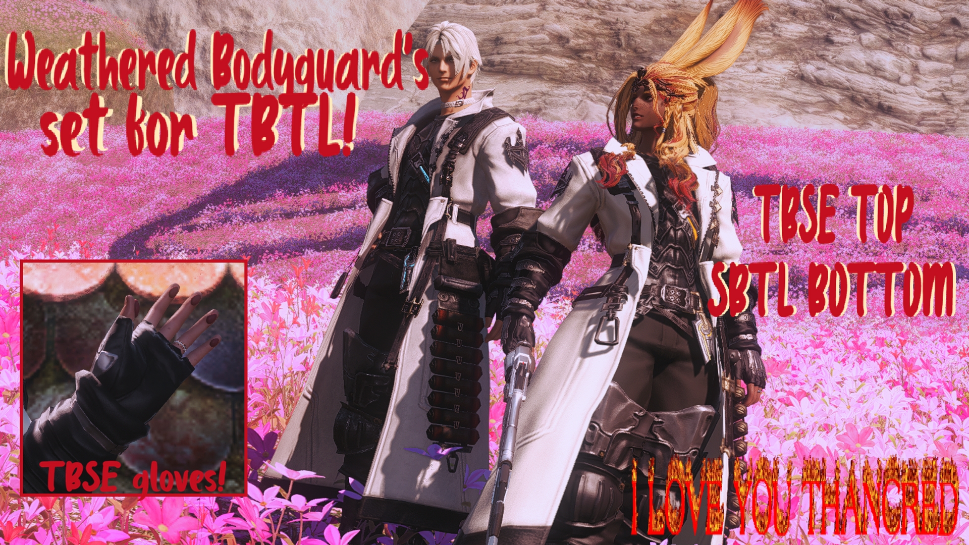 Weathered Bodyguard's set for TBTL! | XIV Mod Archive