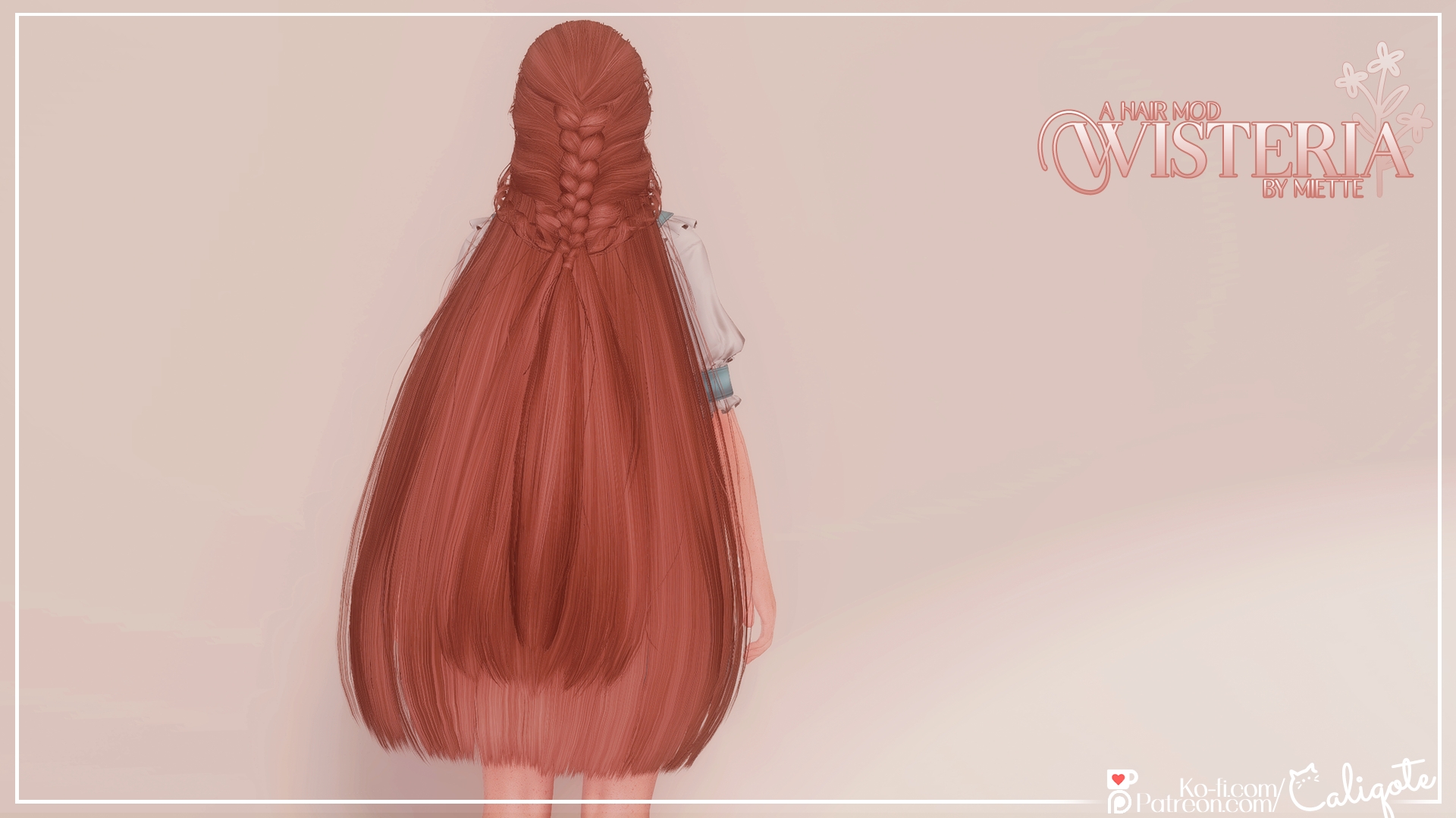 Wisteria (Hair) | XIV Mod Archive