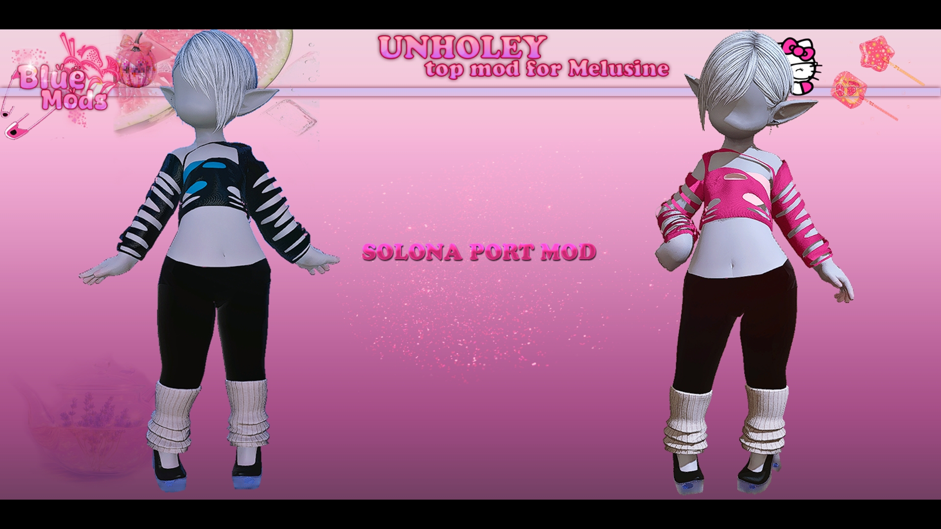 Unholey port to lalafell | XIV Mod Archive