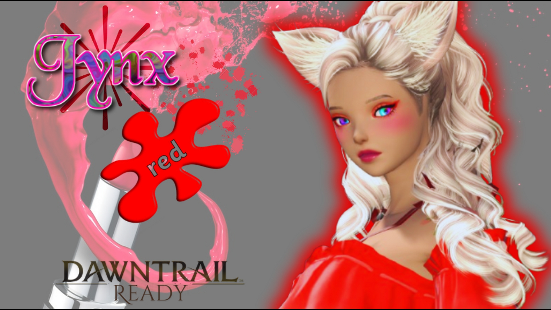 (DT) Red Makeup for Anemone Sculpt | XIV Mod Archive