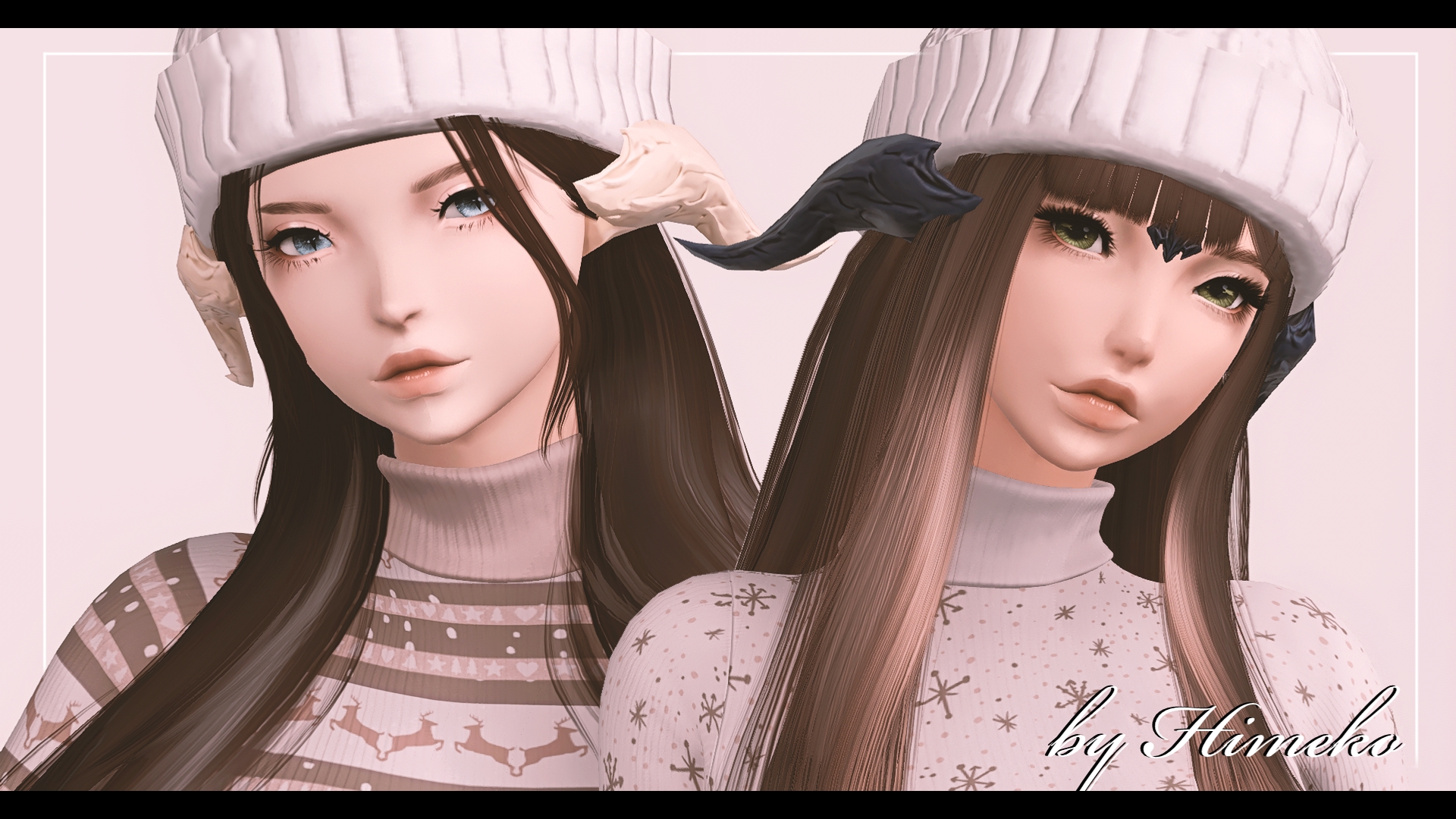 Hazel - Female Au Ra F1/101 - Makeup | XIV Mod Archive