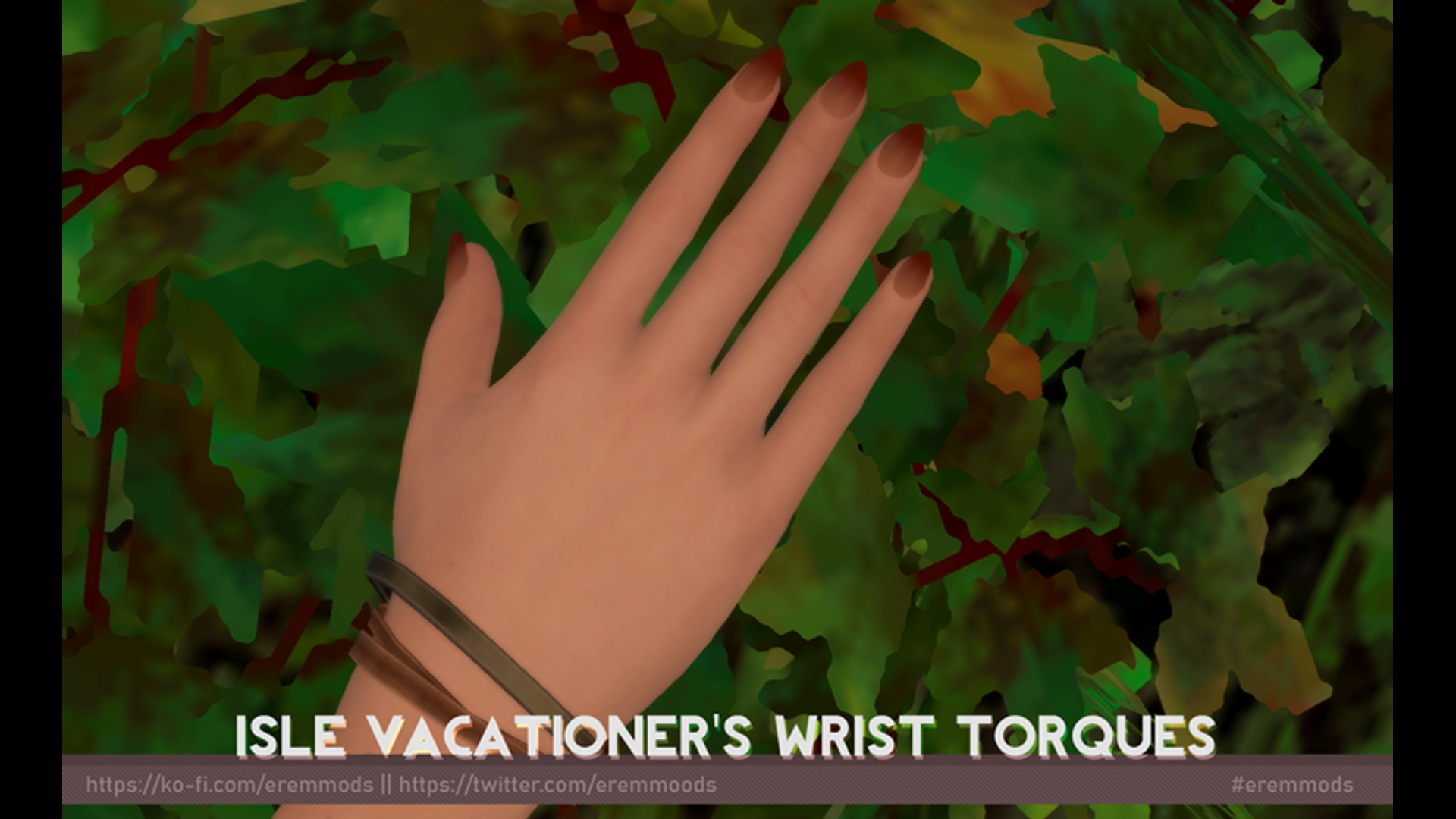 Isle Vacationer's Wrist Torques [ TBSE ] | XIV Mod Archive