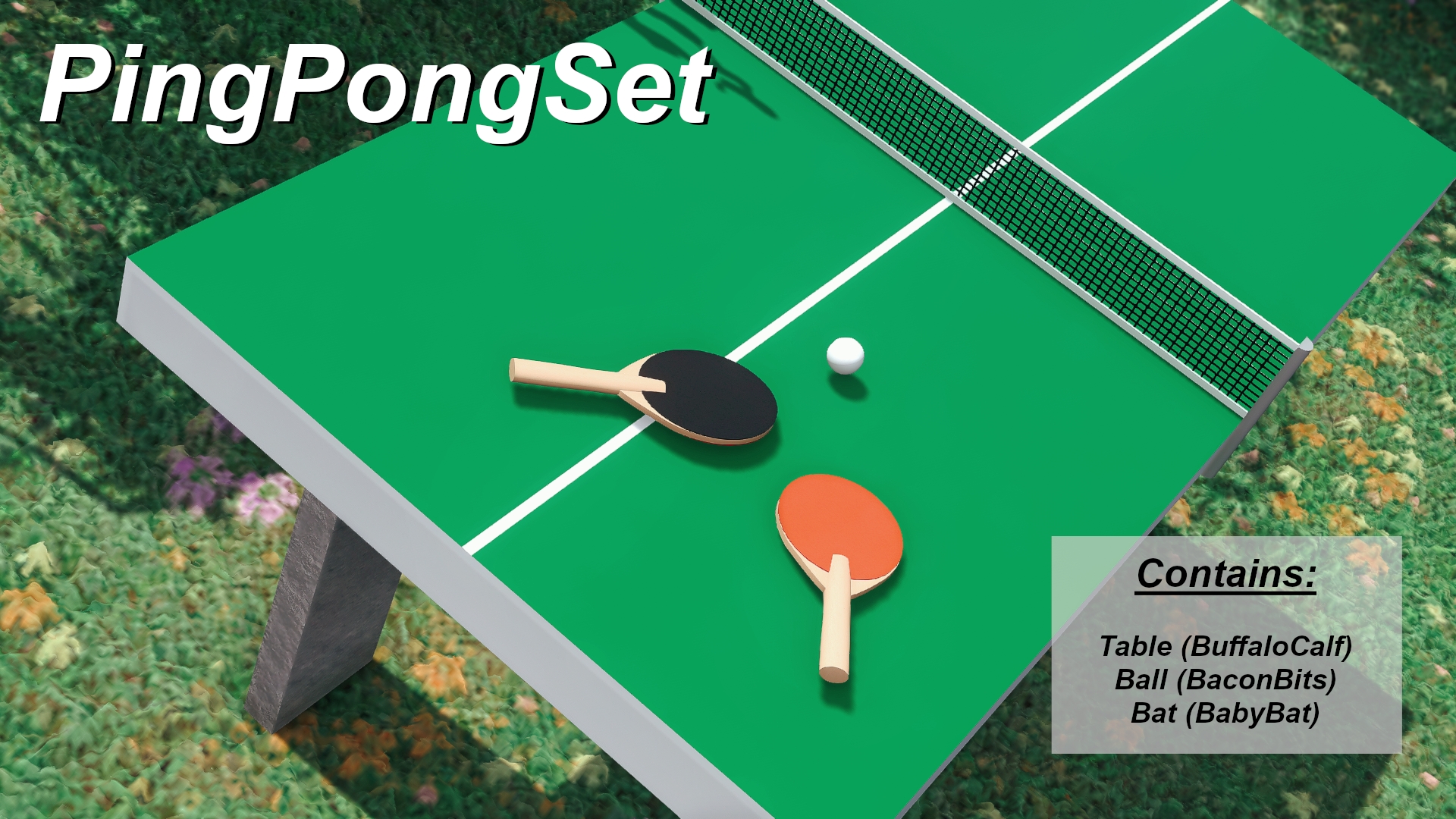 Ping Pong Set | XIV Mod Archive