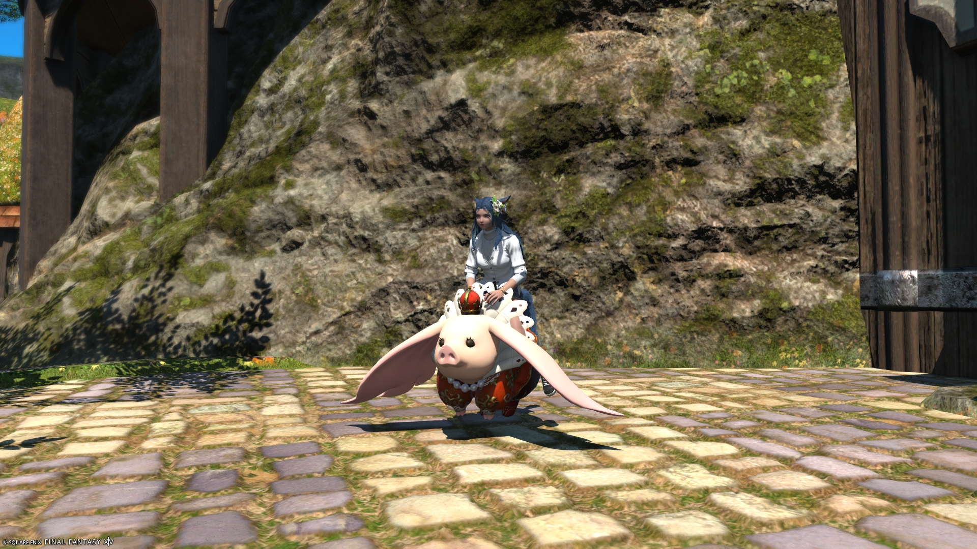 Portly Porxie Mount Alternate Versions | XIV Mod Archive