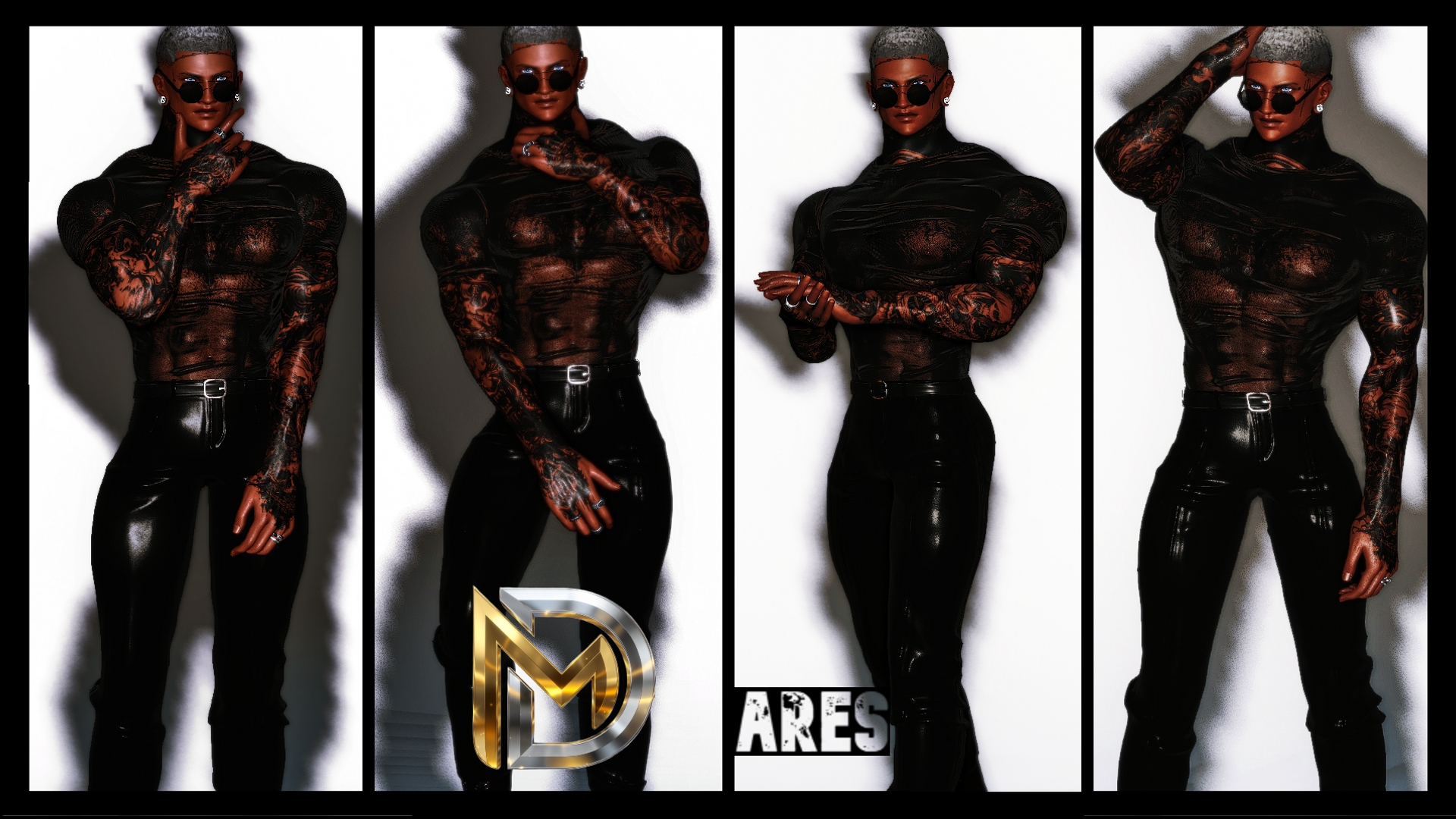 [MD] Ares Pose Pack | XIV Mod Archive