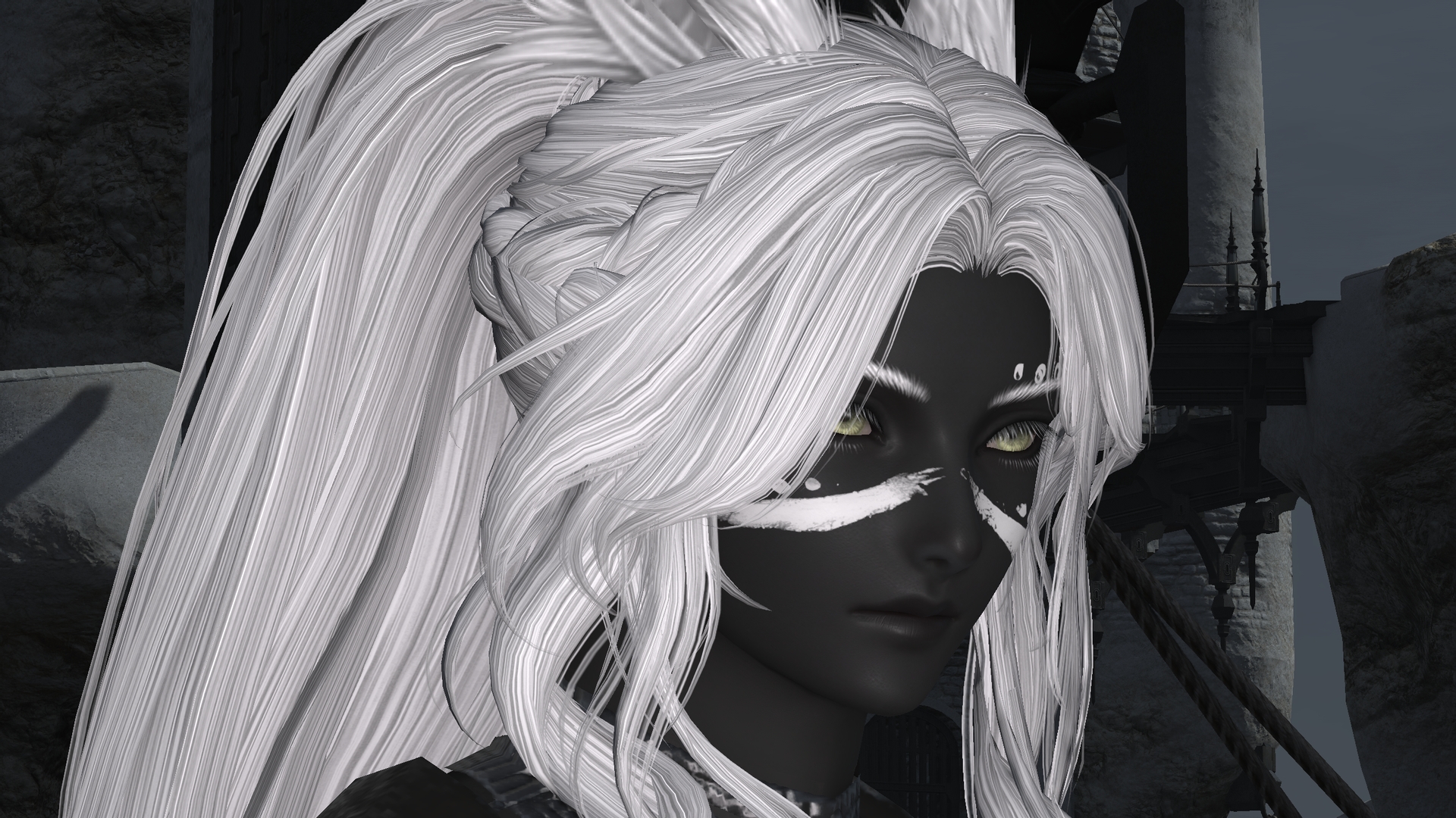[Dawntrail] Male Viera Face 3 - Bunny Nose | XIV Mod Archive