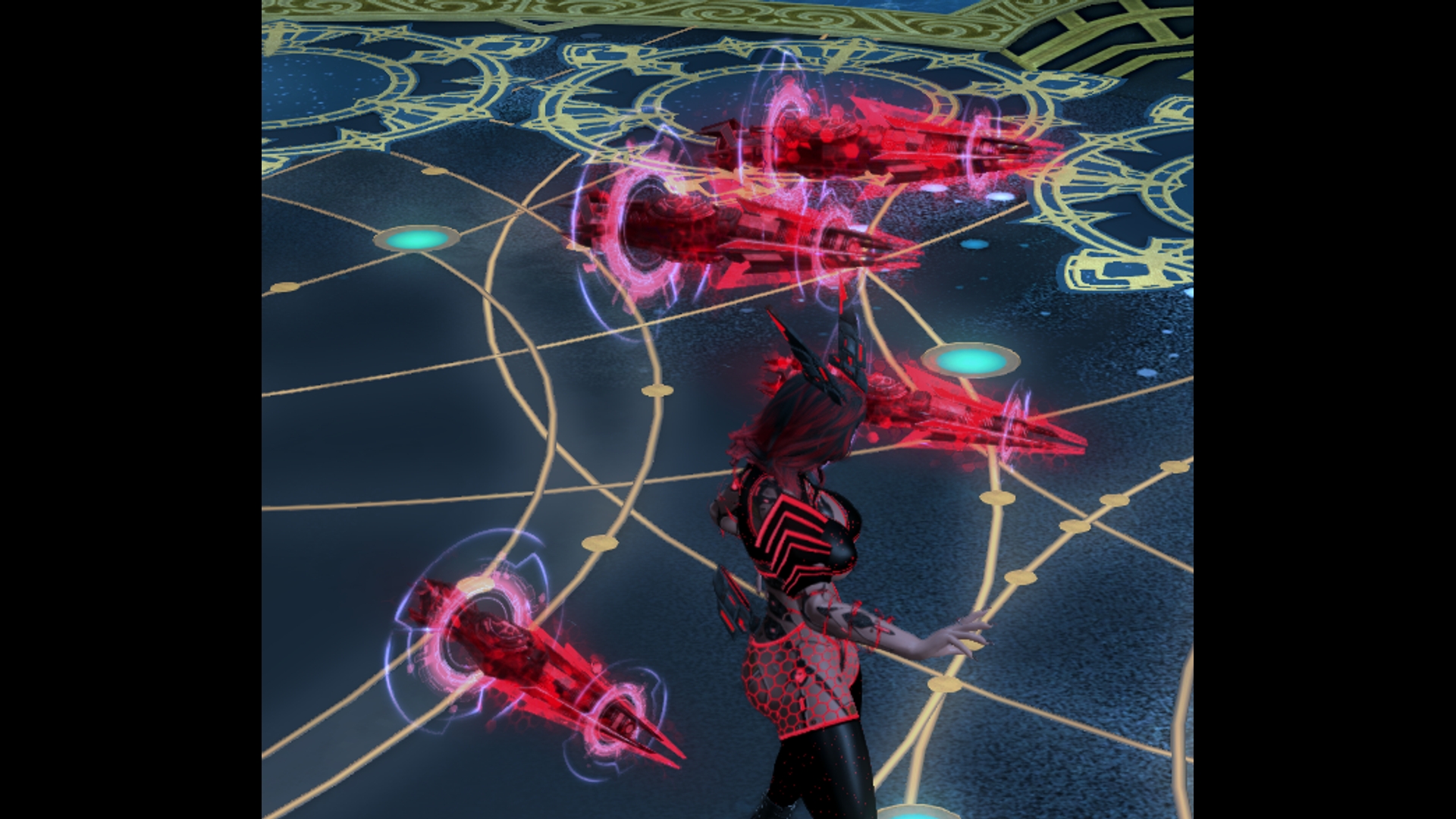 Red Mandervillous Wings | XIV Mod Archive