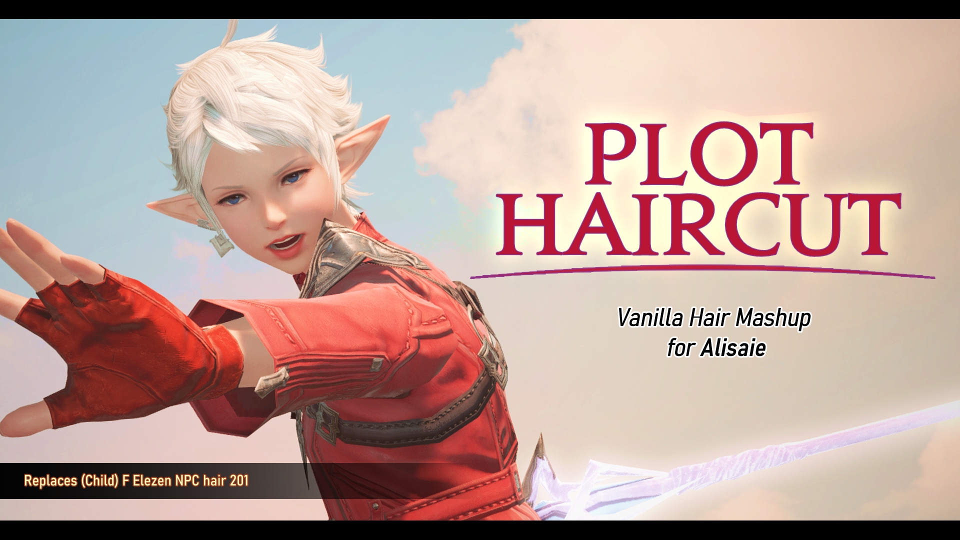 Plot Haircut (Hair Mashup for Alisaie) | XIV Mod Archive