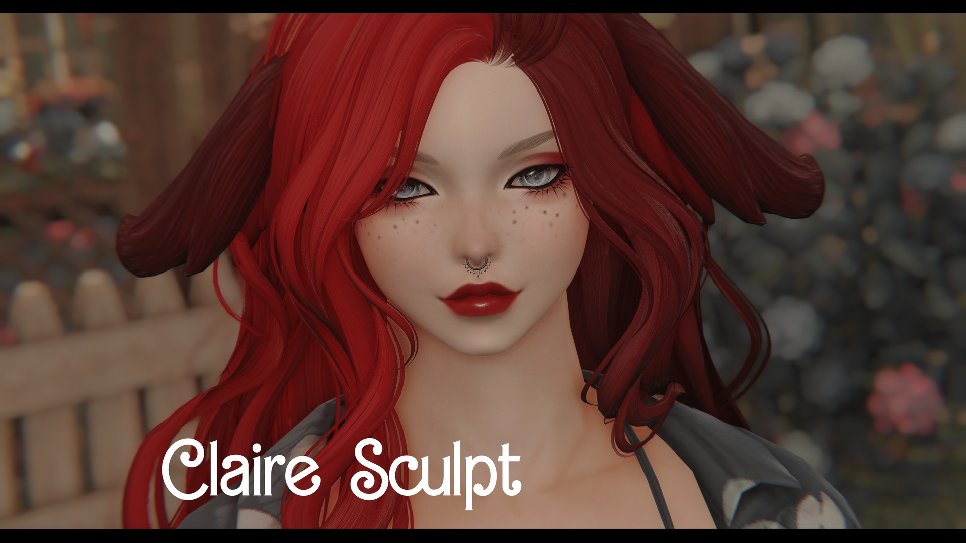 Fancy Septum Piercing [All Viera Faces] | XIV Mod Archive