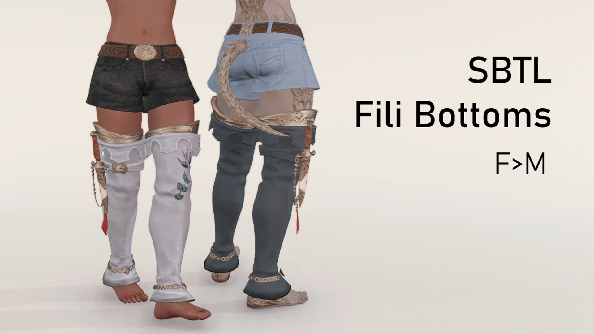 SBTL Fili Bottoms F>M | XIV Mod Archive