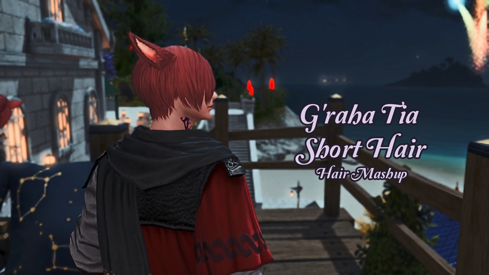 Short Hair for G'raha | XIV Mod Archive