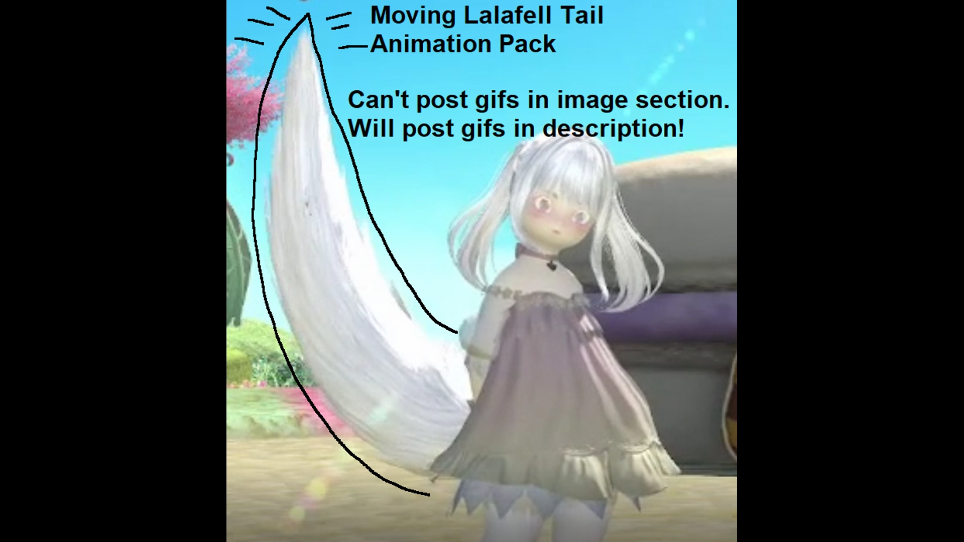 Lalafell Moving Tailsway Animation Pack | XIV Mod Archive