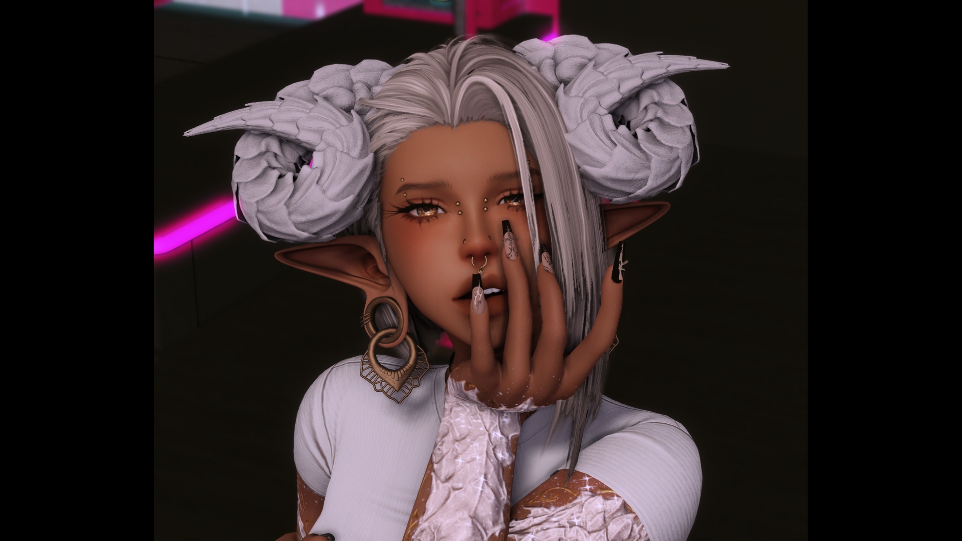 Piercing for Victoria Sculpt | XIV Mod Archive