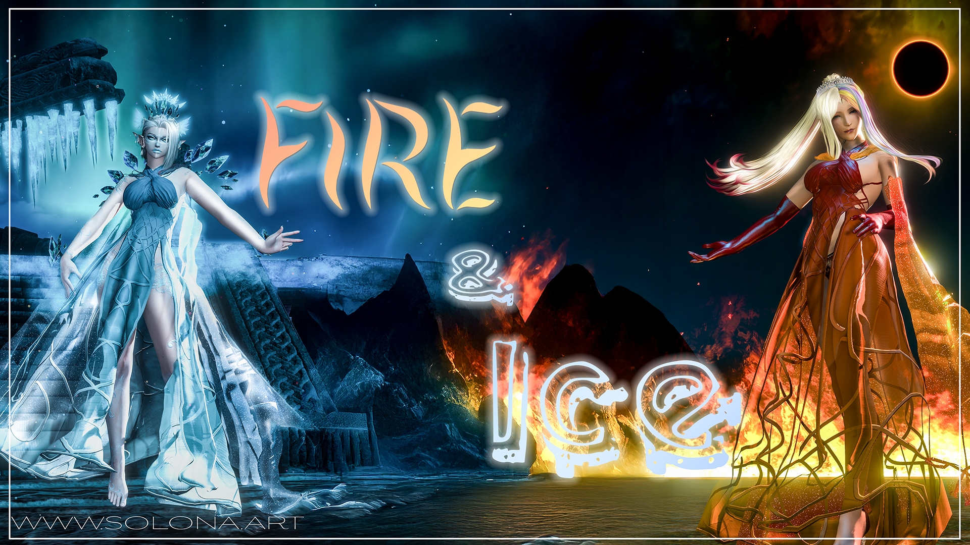 Fire and Ice | XIV Mod Archive
