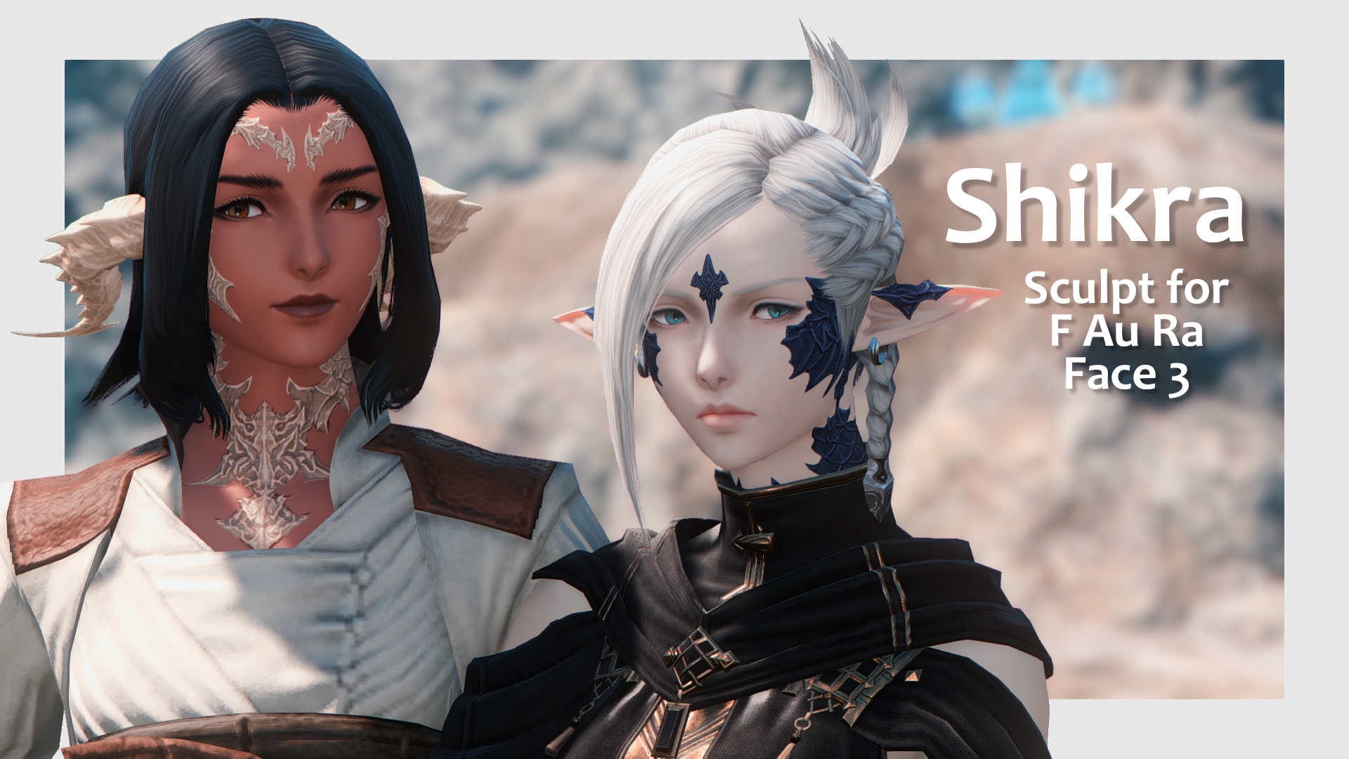 Shikra - Sculpt for F Au Ra Face 3 | XIV Mod Archive