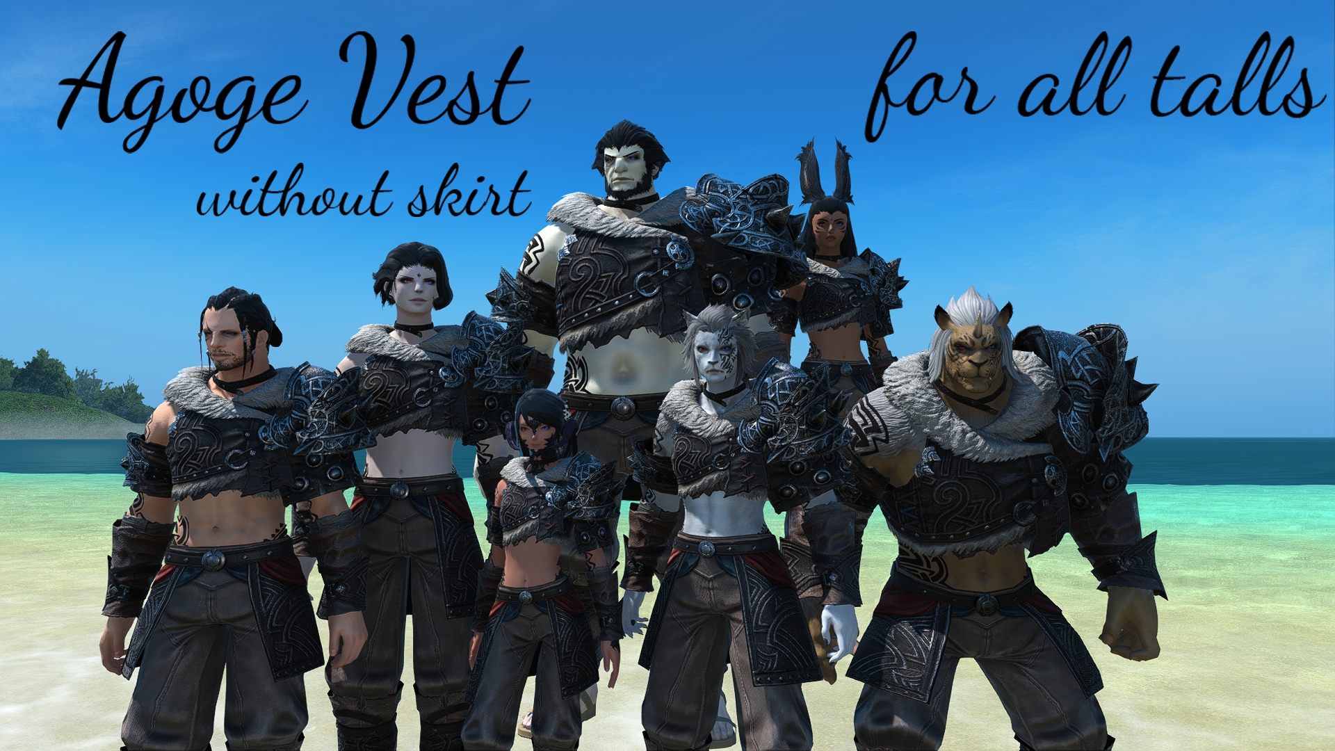 Agoge vest without skirt | XIV Mod Archive