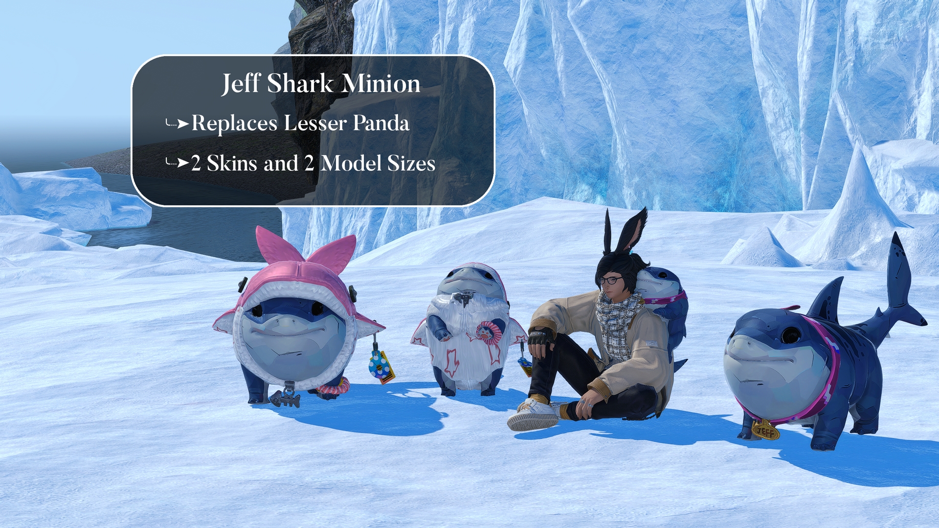 Jeff the Shark Minion | XIV Mod Archive