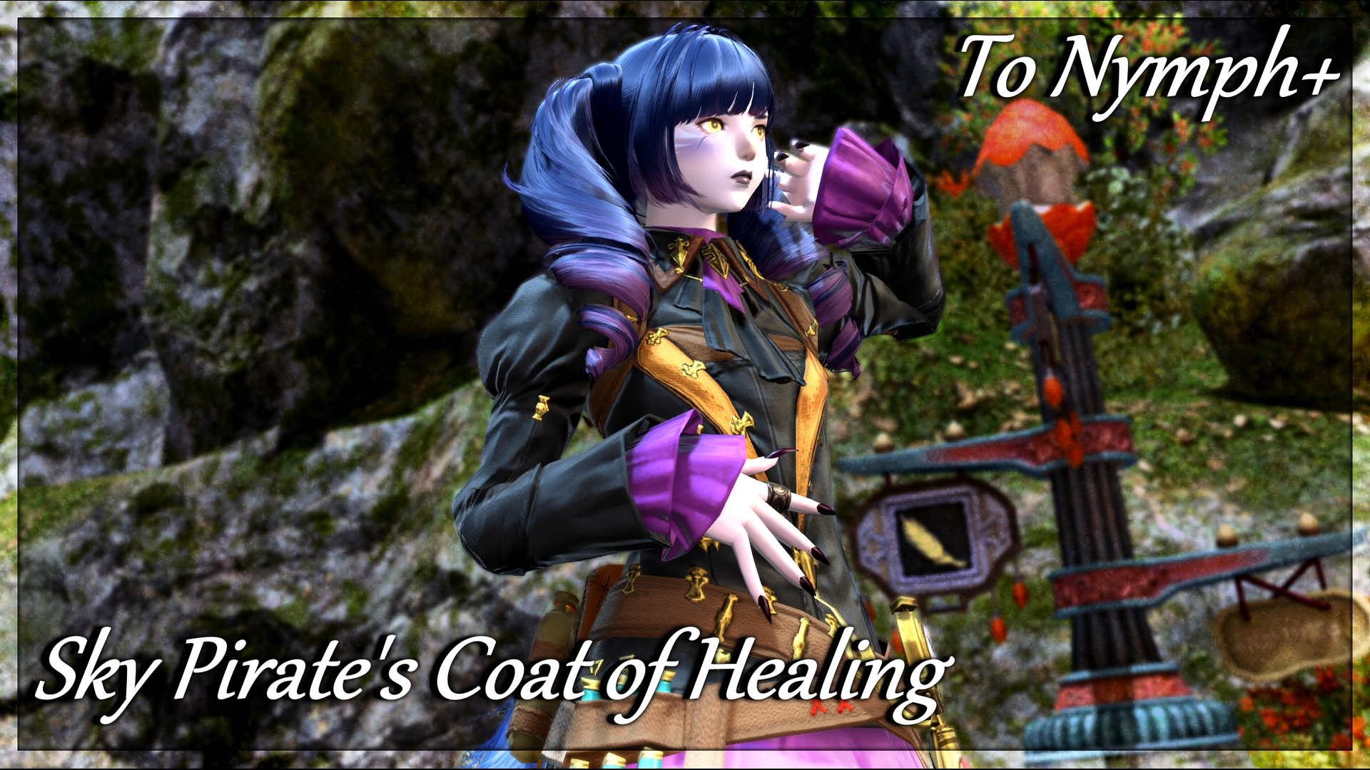 Sky Pirate's Coat of Healing&Casting to Nymph+ | XIV Mod Archive