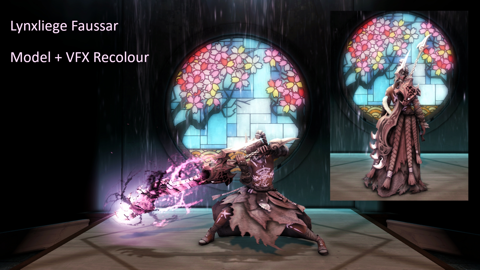 Lynxliege Faussar VFX Recolour | XIV Mod Archive