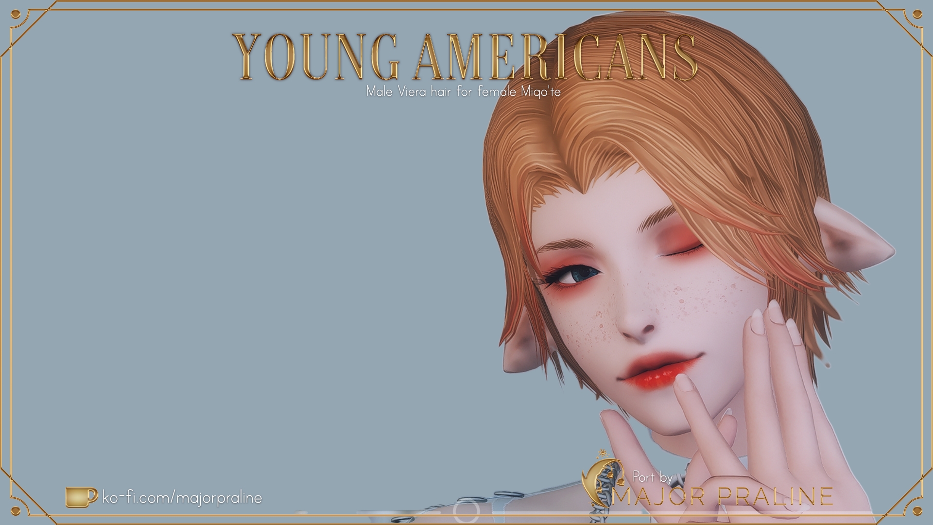 Young Americans - Hair | XIV Mod Archive