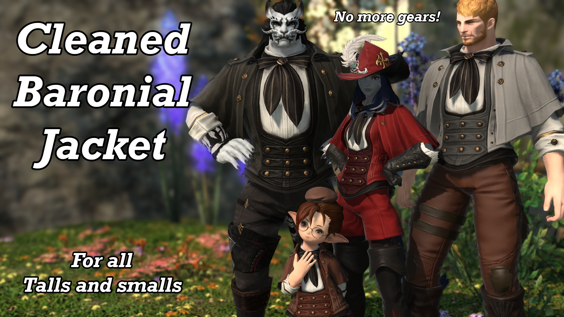 Cleaned Baronial Jacket | XIV Mod Archive