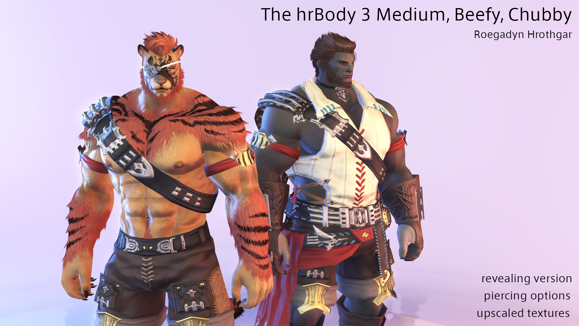 Sky Pirate's Vest of Aiming for HR3 | XIV Mod Archive