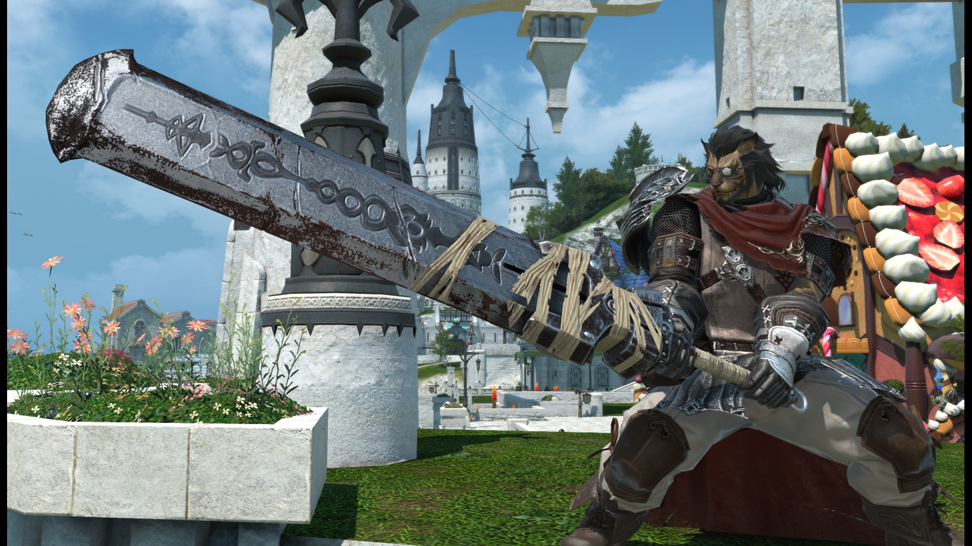 Bigger Cryptlurker's Guillotine For DRK | XIV Mod Archive